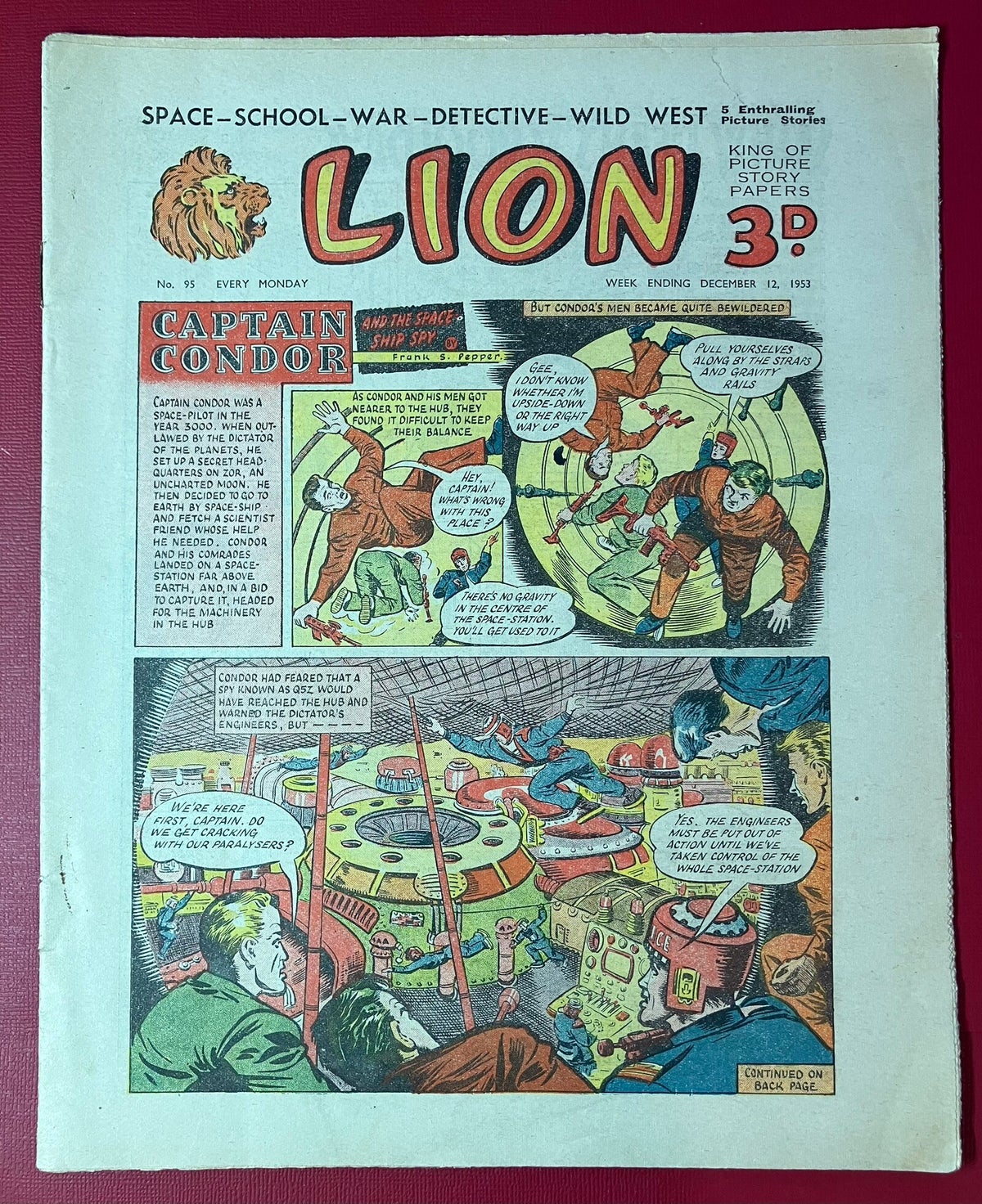 Lion #95 - (12th Dec 1953) / Lion Comic - YEAR - 1953 / Lion comic ...