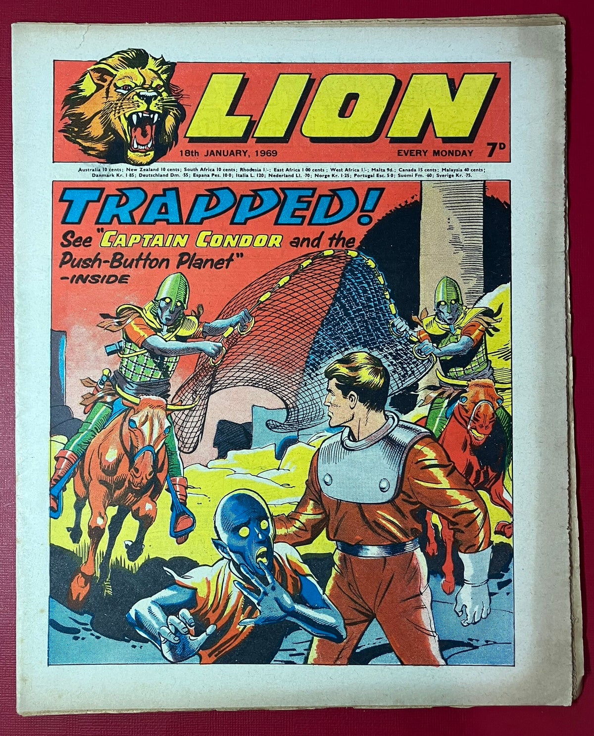 Lion (18th Jan 1969) / Lion Comic - YEAR - 1969 / Lion comic | British ...