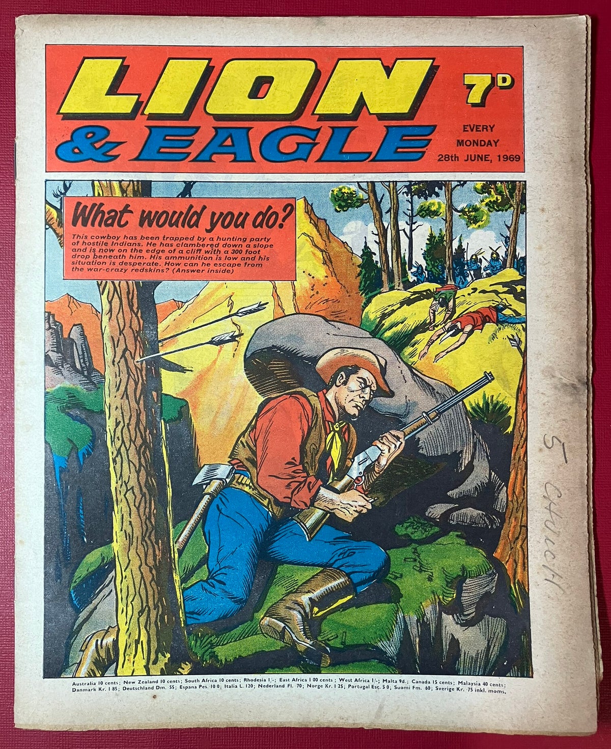 Lion & Eagle (28th June 1969) / Lion Comic - YEAR - 1969 / Lion comic ...