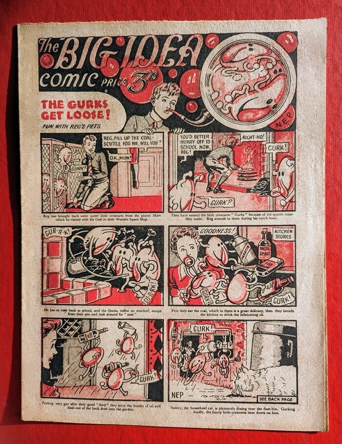 Big Idea Comic | British Comics Free Gifts