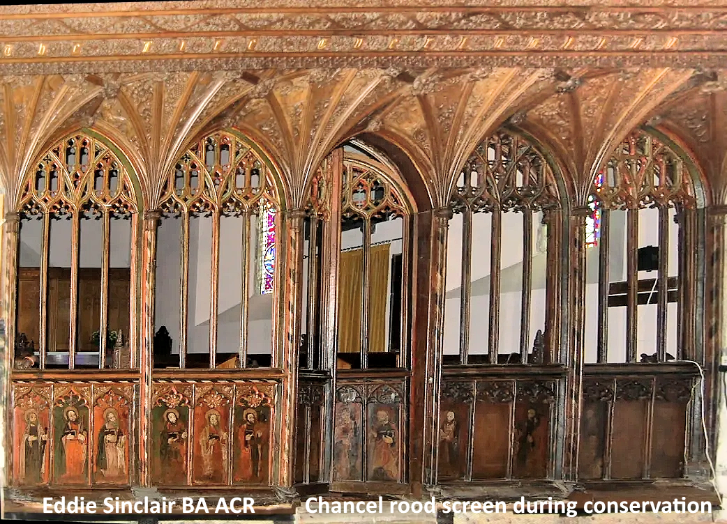 Combe Martin Church Rood / Churches | Combe Martin Village History [The ...