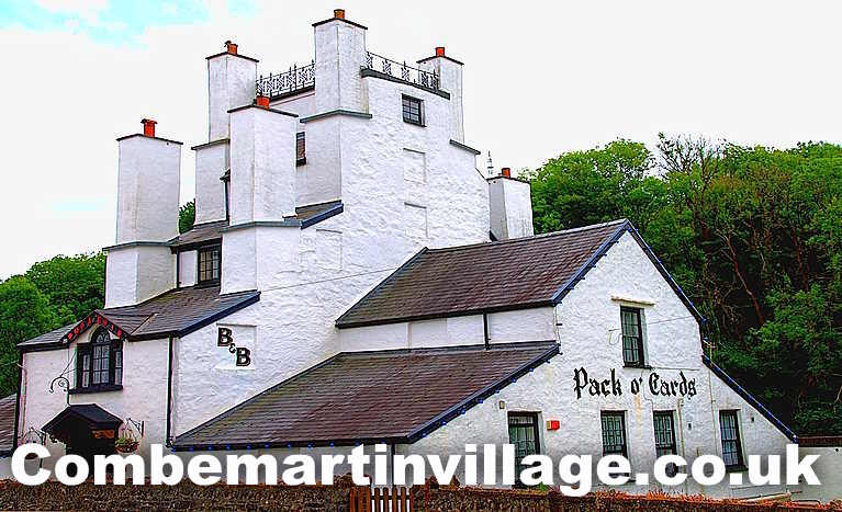 Combe Martin Pack o' Cards Inn / Combe Martin Landmarks | Combe Martin ...