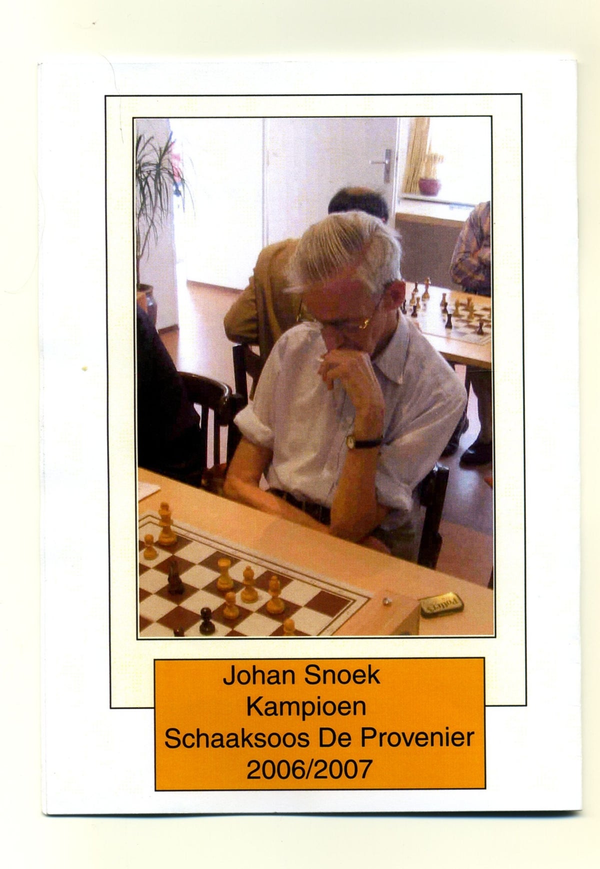 J.M.Snoek publikaties; Johan Snoek Publikaties