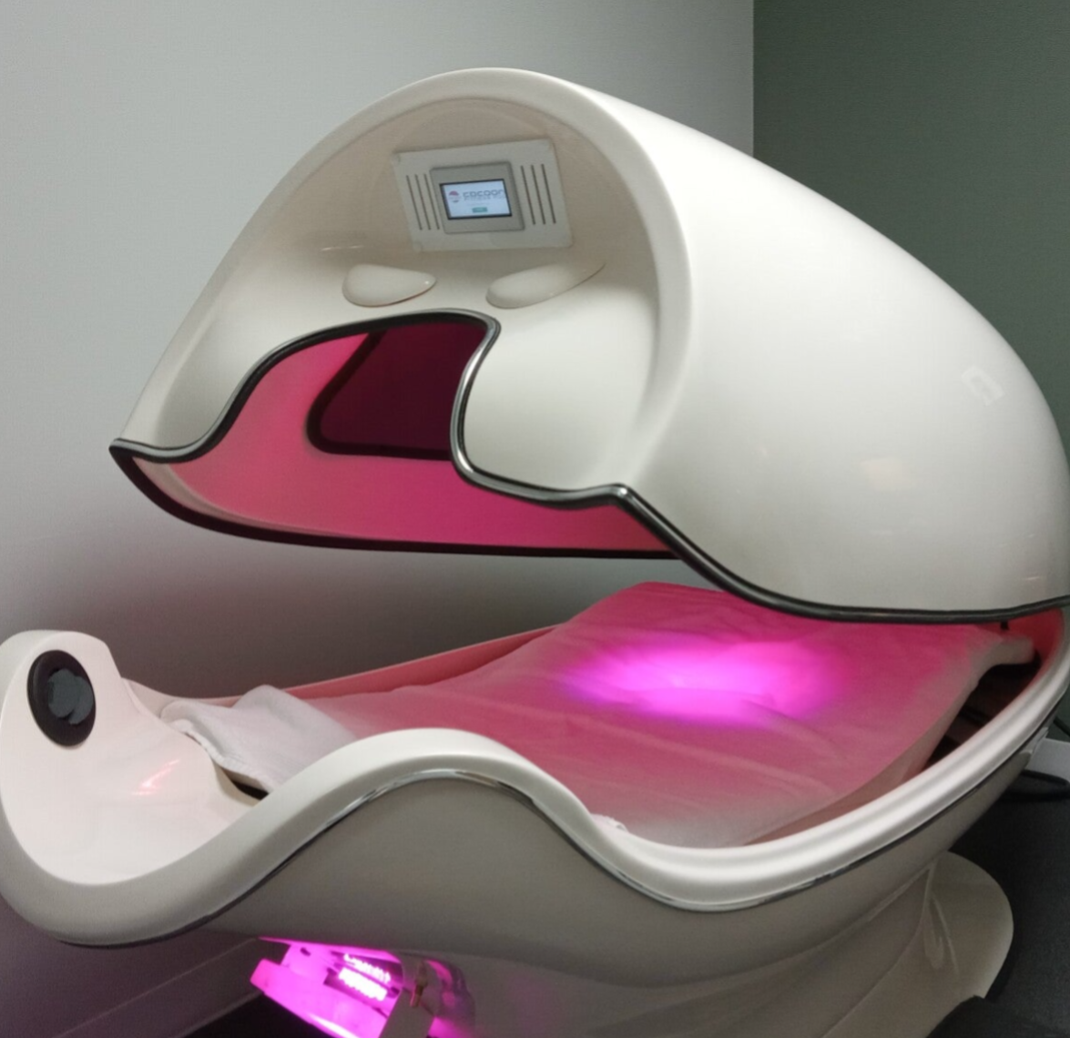 Infrared Cocoon Sauna Pod | Mindful Massotherapy