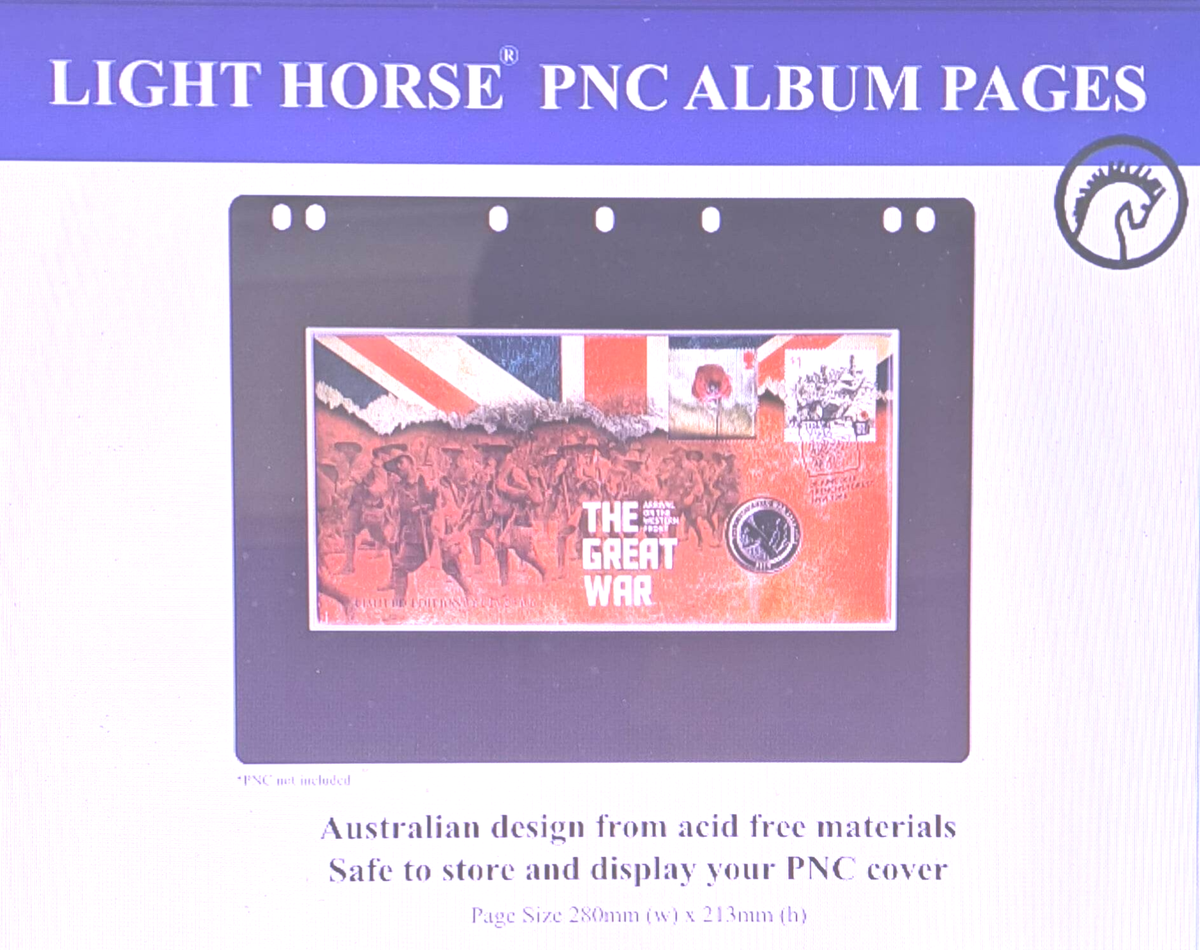 LIGHT HORSE® PNC Album Page DL (Blue Box - 10 Pages) | LIGHT HORSE®PNC ...