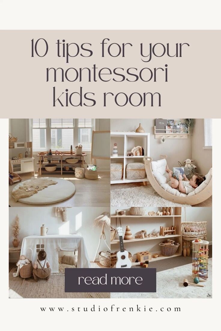 10 tips for your Montessori kids room / Blog | Studio Frenkie