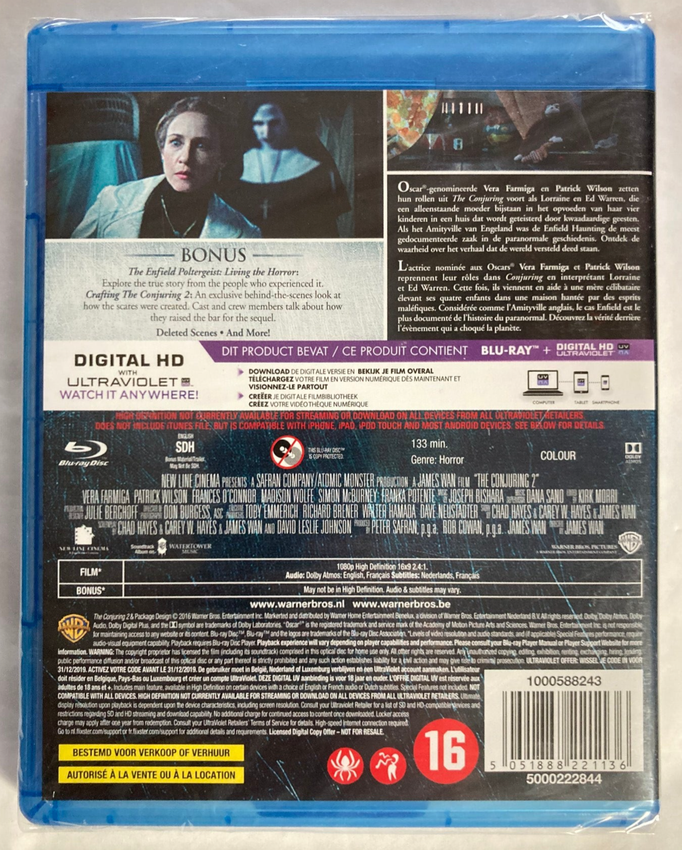 THE CONJURING 2 (IN SEAL) (BLURAY) | Carduelis & Media