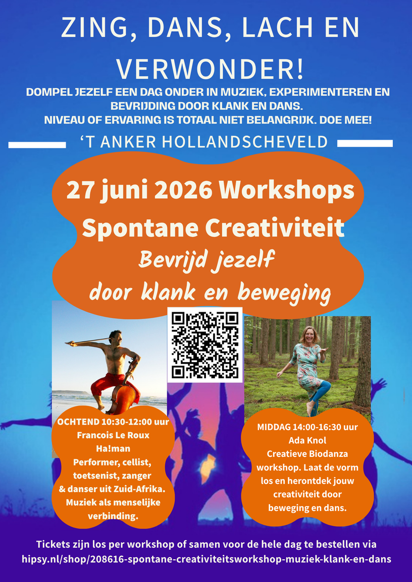 Francois Le Roux komt voor muzikale workshop naar Hollandscheveld ...