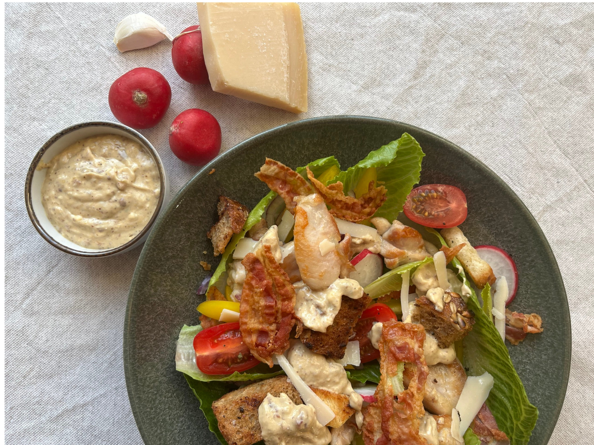 Traybake met kipdij, sinaasappel en pompoen