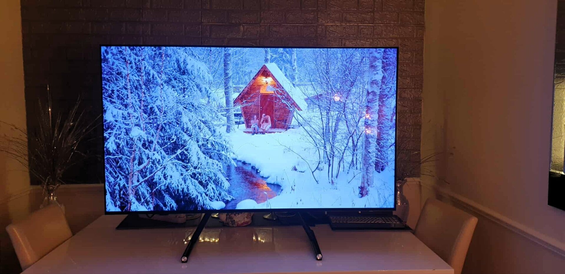 SAMSUNG QE55S90D 55” OLED 4K QUANTUM HDR OLED+ 120 HZ (144HZ) SMART TV ...