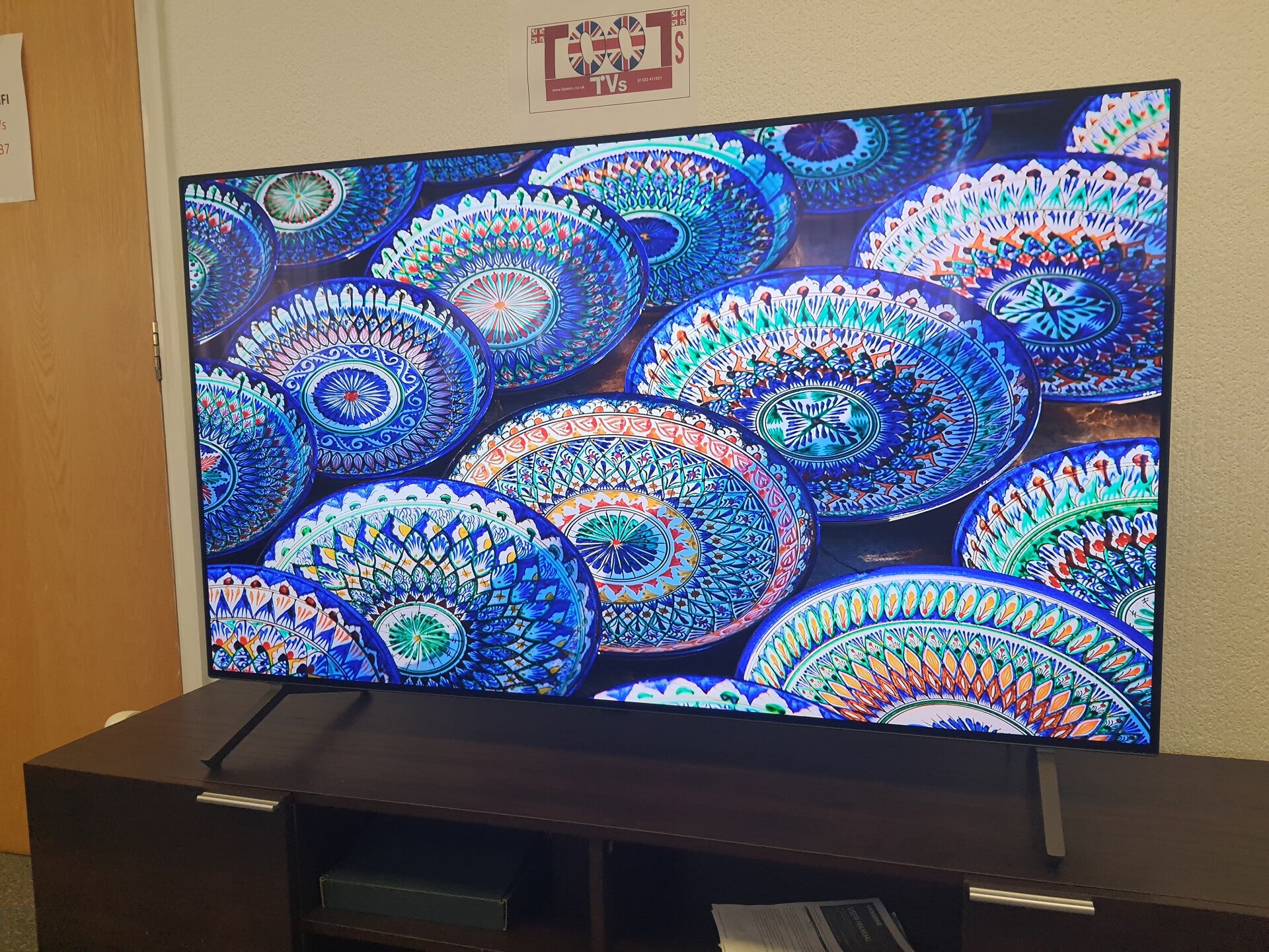LG OLED55A26LA 55" OLED 4K Cinema HDR10 Dolby Vision IQ Smart TV with ...
