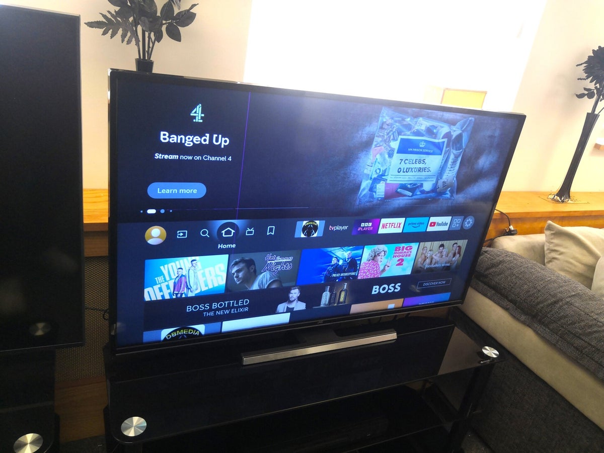 JVC LT-50CF810 Fire TV Edition 50" Smart 4K Ultra HD HDR LED TV with ...