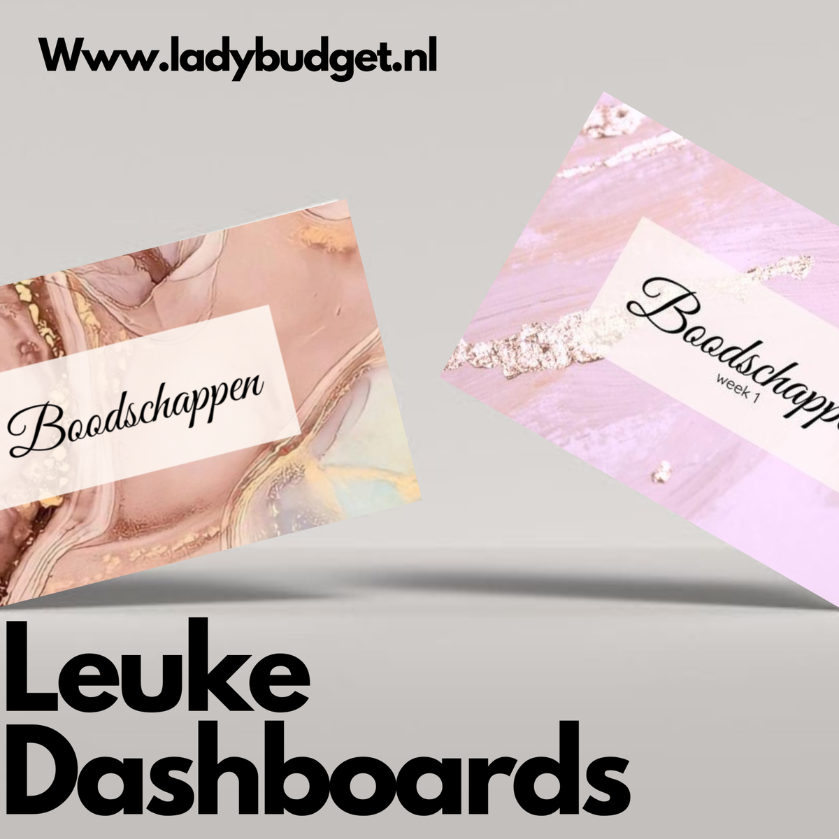 Dashboards / Shop | Lady Budget