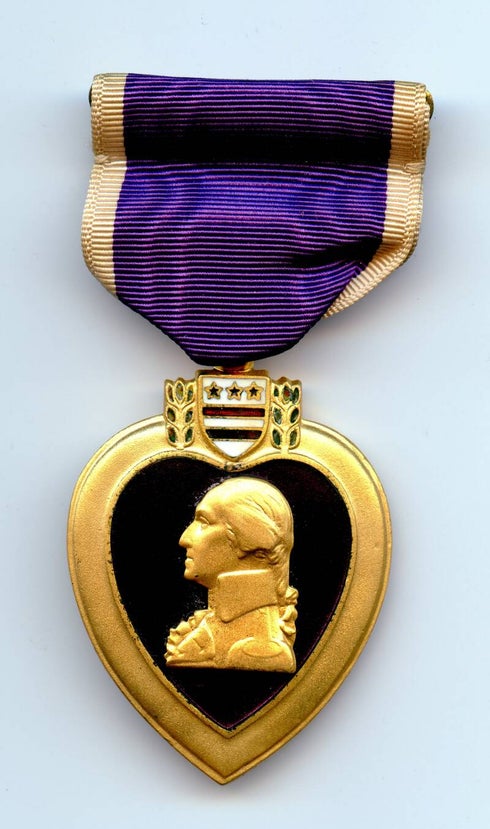WW2 Numbered Purple Heart Medal 1942 (Robbins Co.) | Chasing Militaria