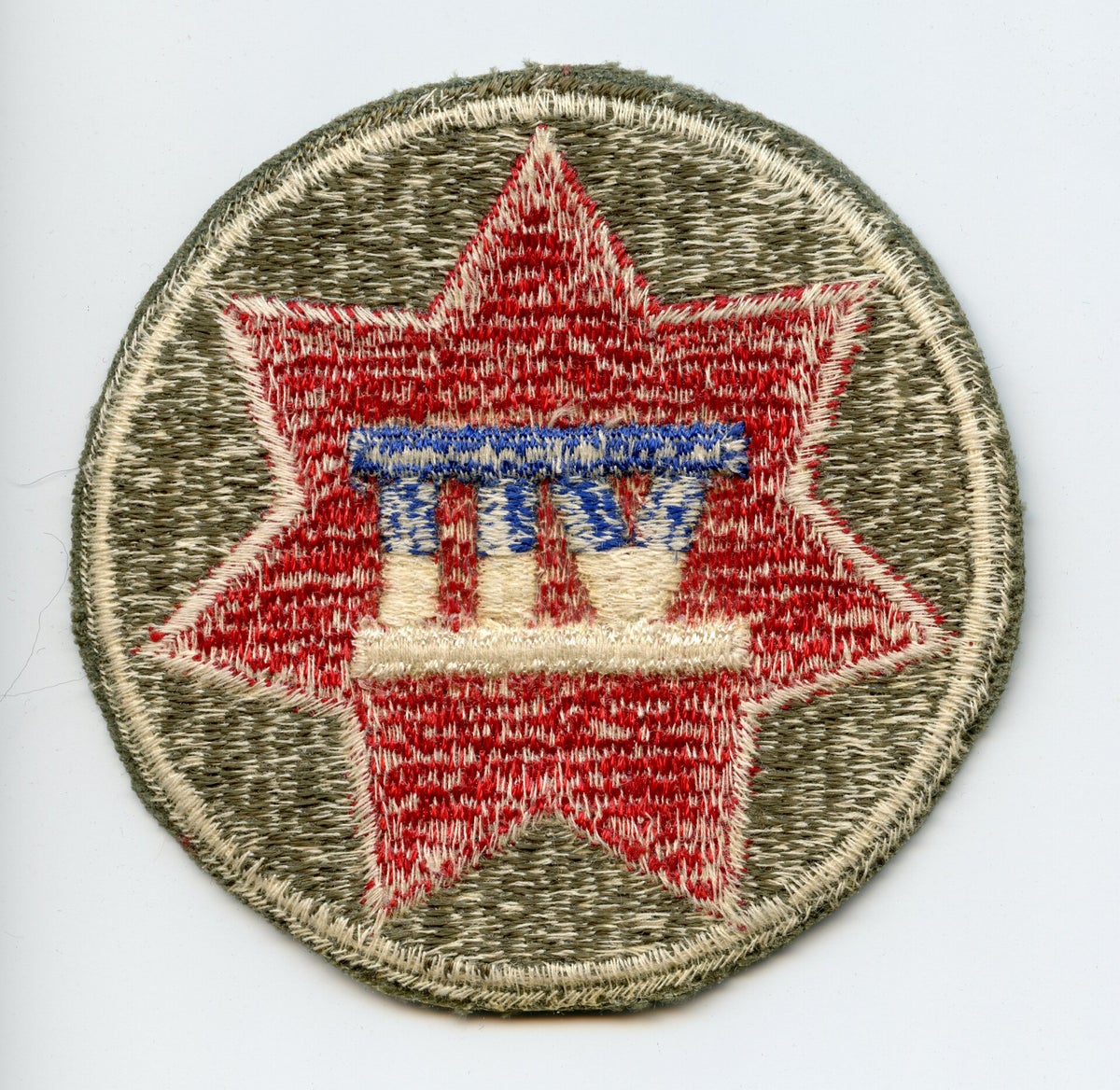 WW2 7th Army Corps Patch | Chasing Militaria