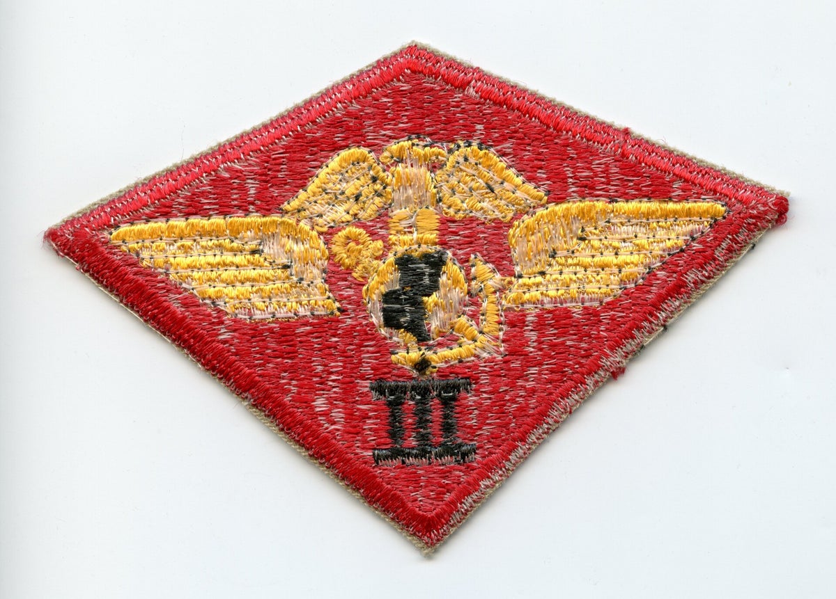 WW2 3rd Marine Air Wing Patch | Chasing Militaria