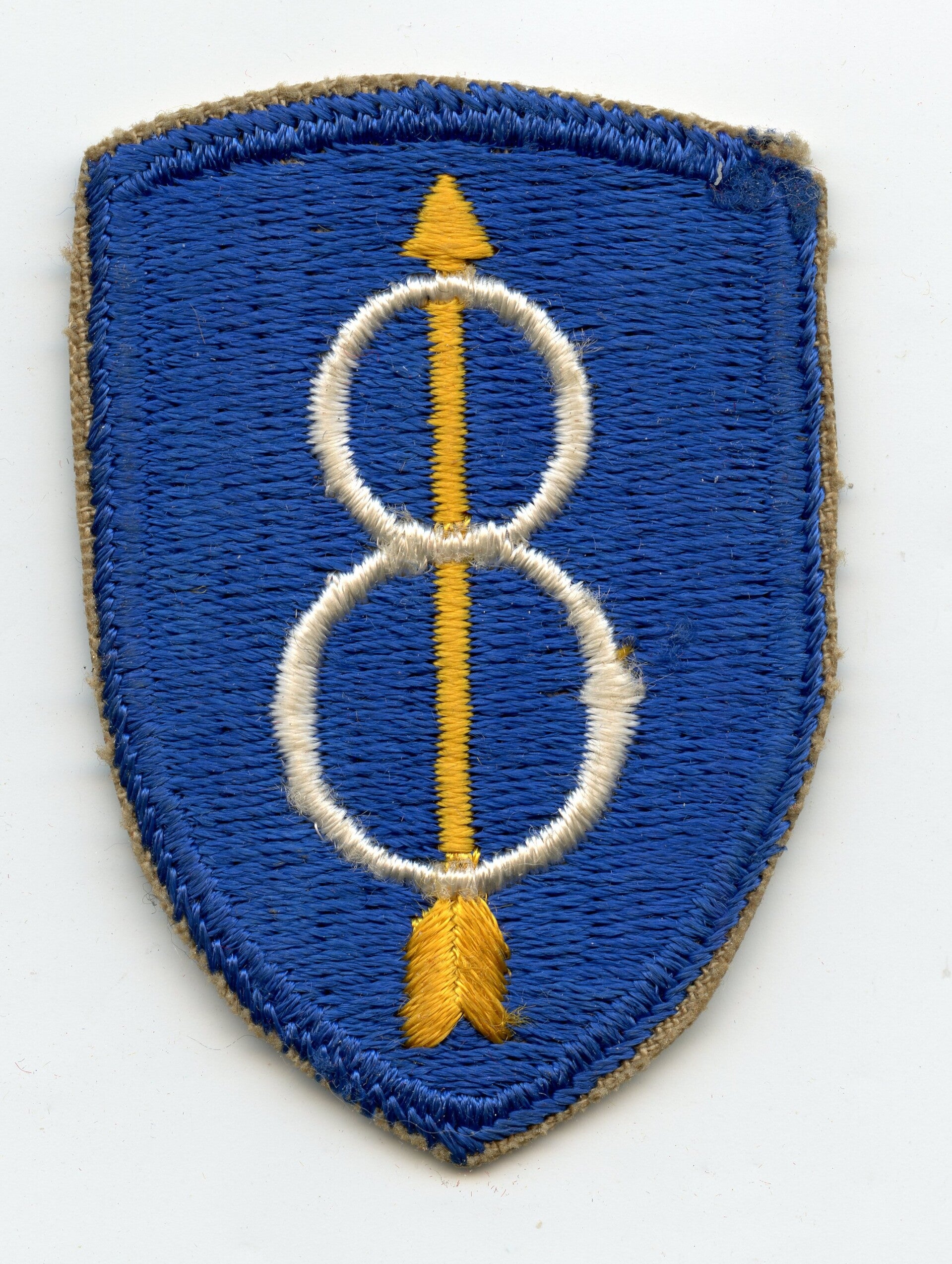 WW2 8th Infantry Division Patch | Chasing Militaria