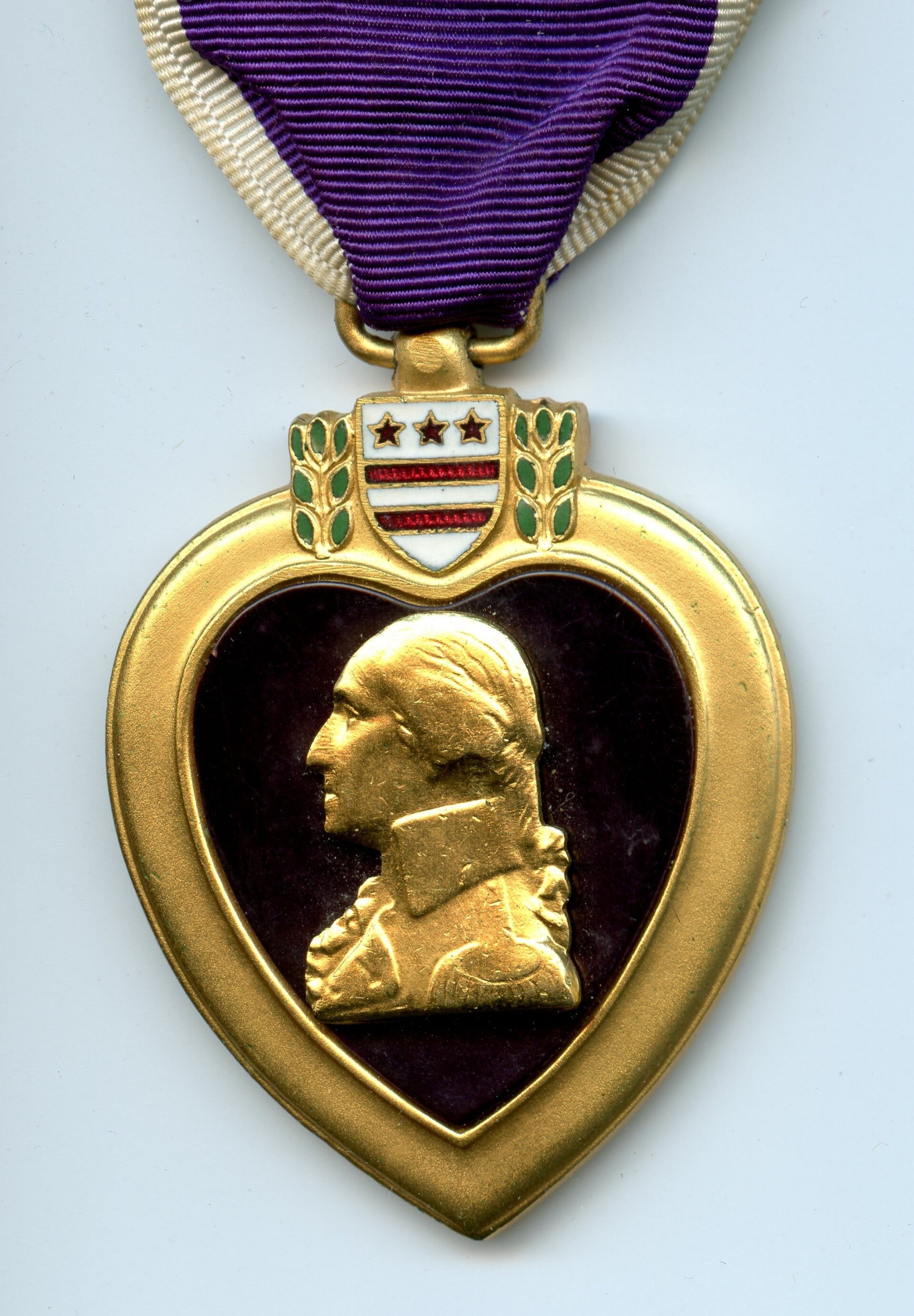 WW2 Cased Numbered Purple Heart Medal '318832' 1942 (Rex Products Co.) | Chasing Militaria