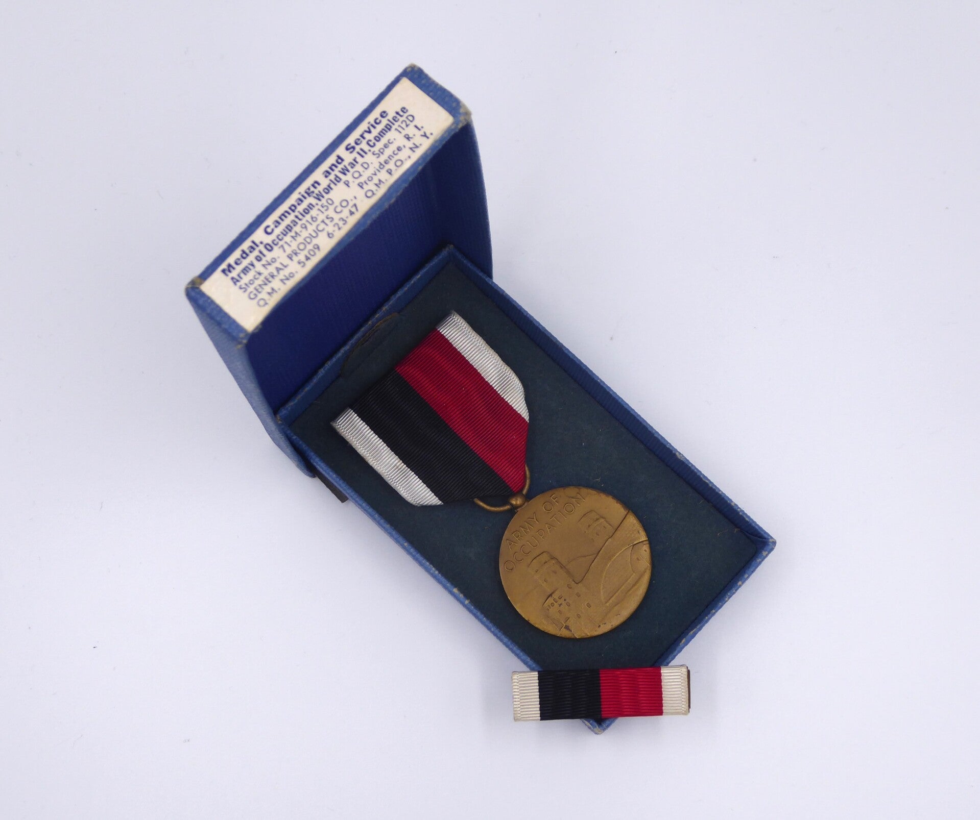 WW2 Cased Occupation Medal | Chasing Militaria