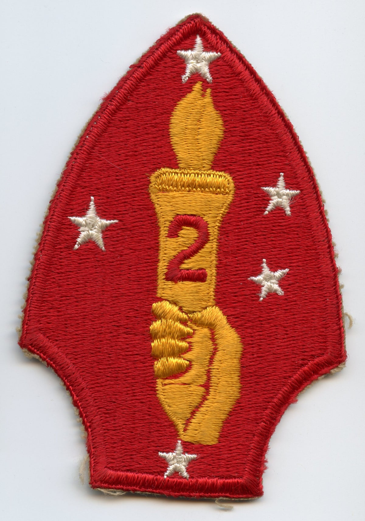 WW2 2nd Marine Division Patch | Chasing Militaria