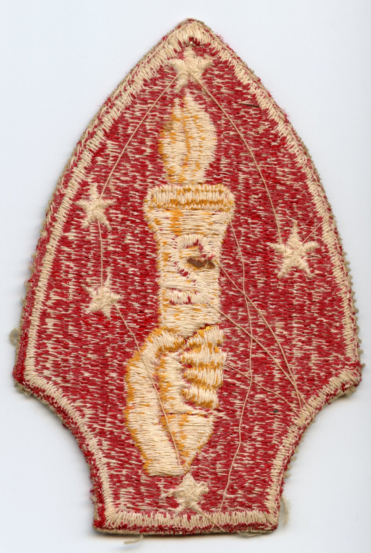 WW2 2nd Marine Division Patch | Chasing Militaria