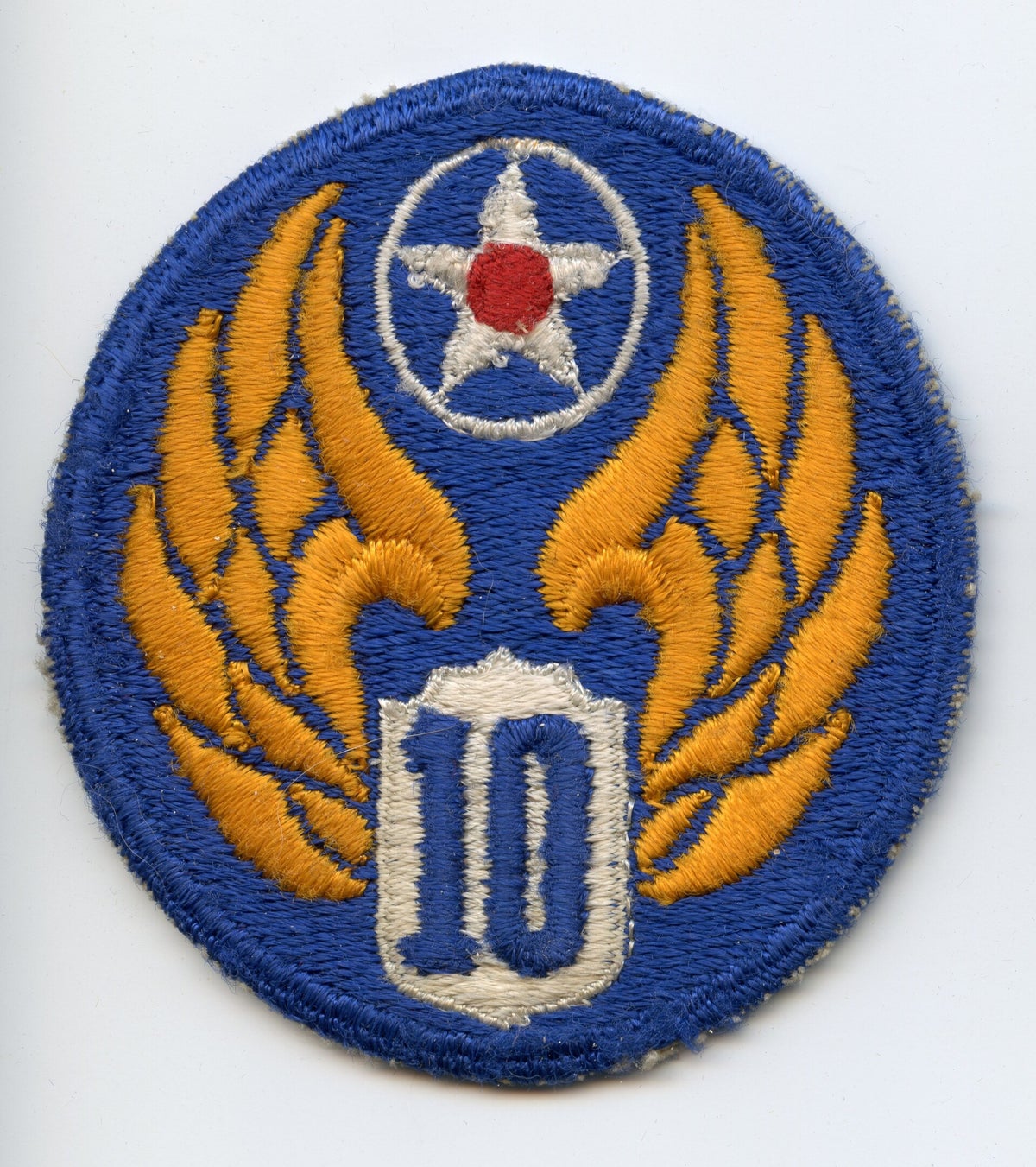 WW2 10th Air Force Patch | Chasing Militaria