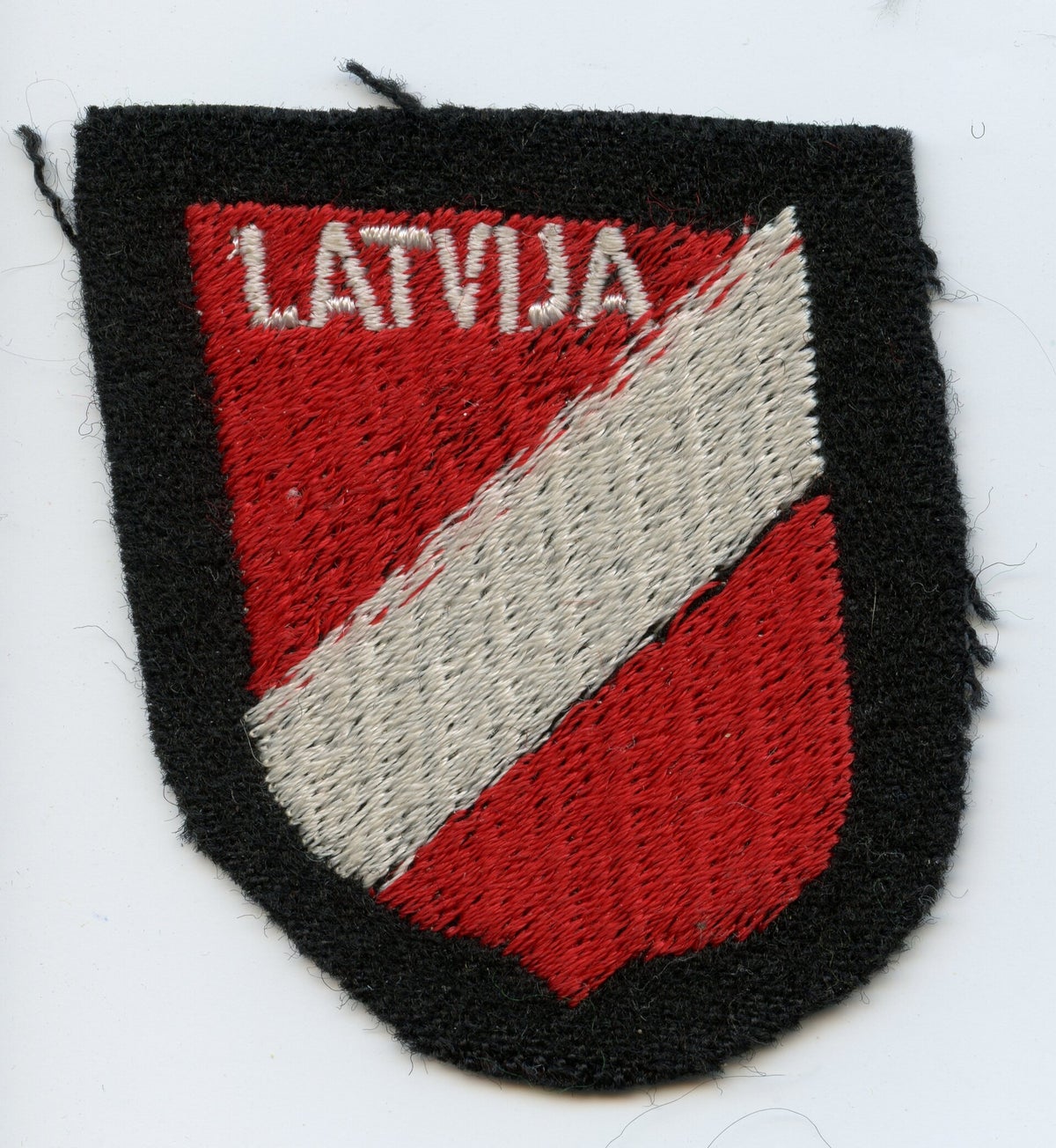Waffen-SS Latvian Volunteer Shield | Chasing Militaria
