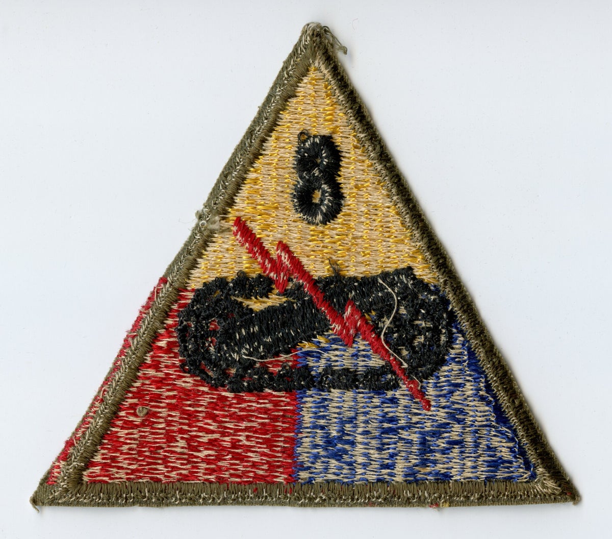 WW2 8th Armored Division Patch | Chasing Militaria