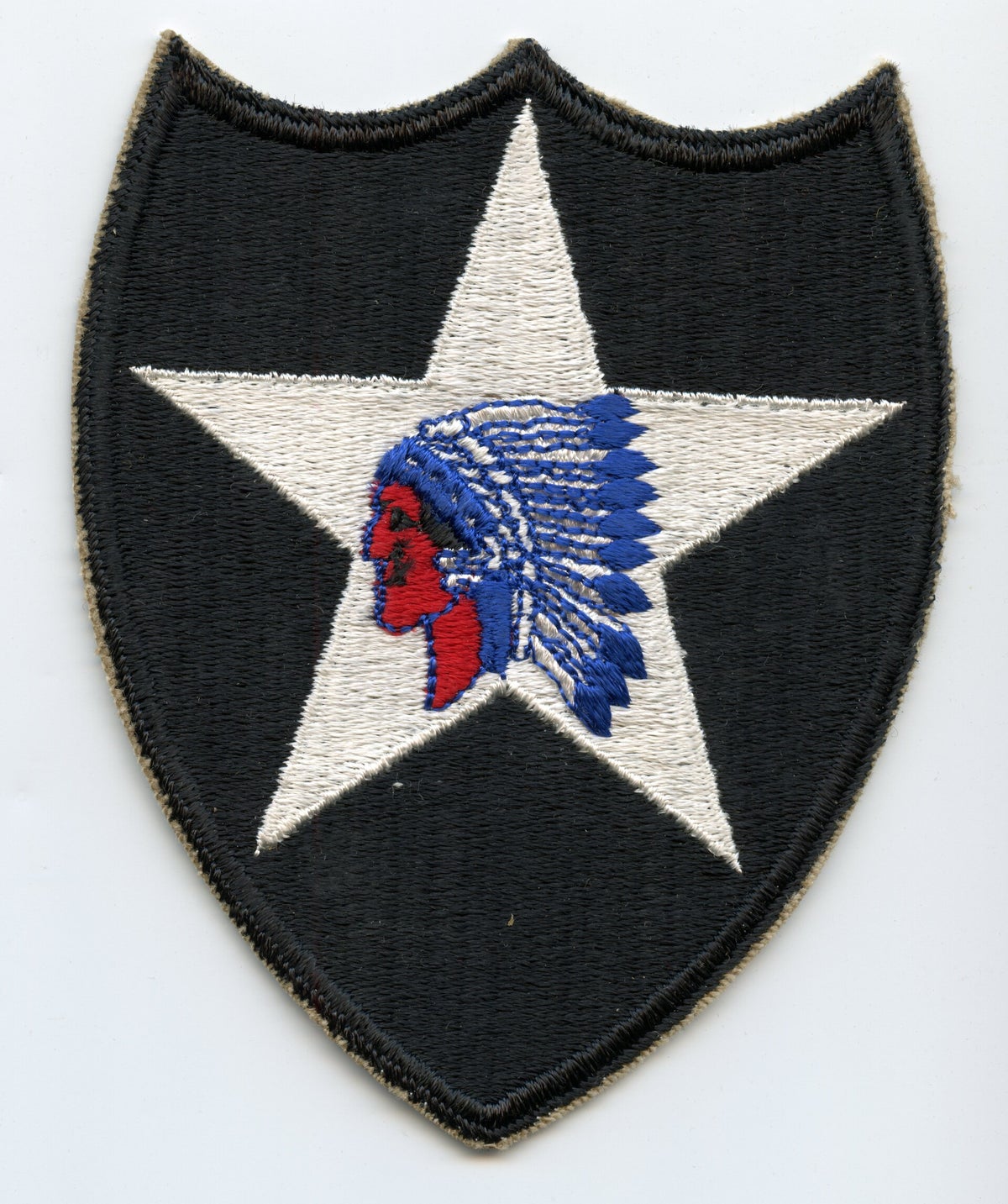 WW2 2nd Infantry Division Patch | Chasing Militaria