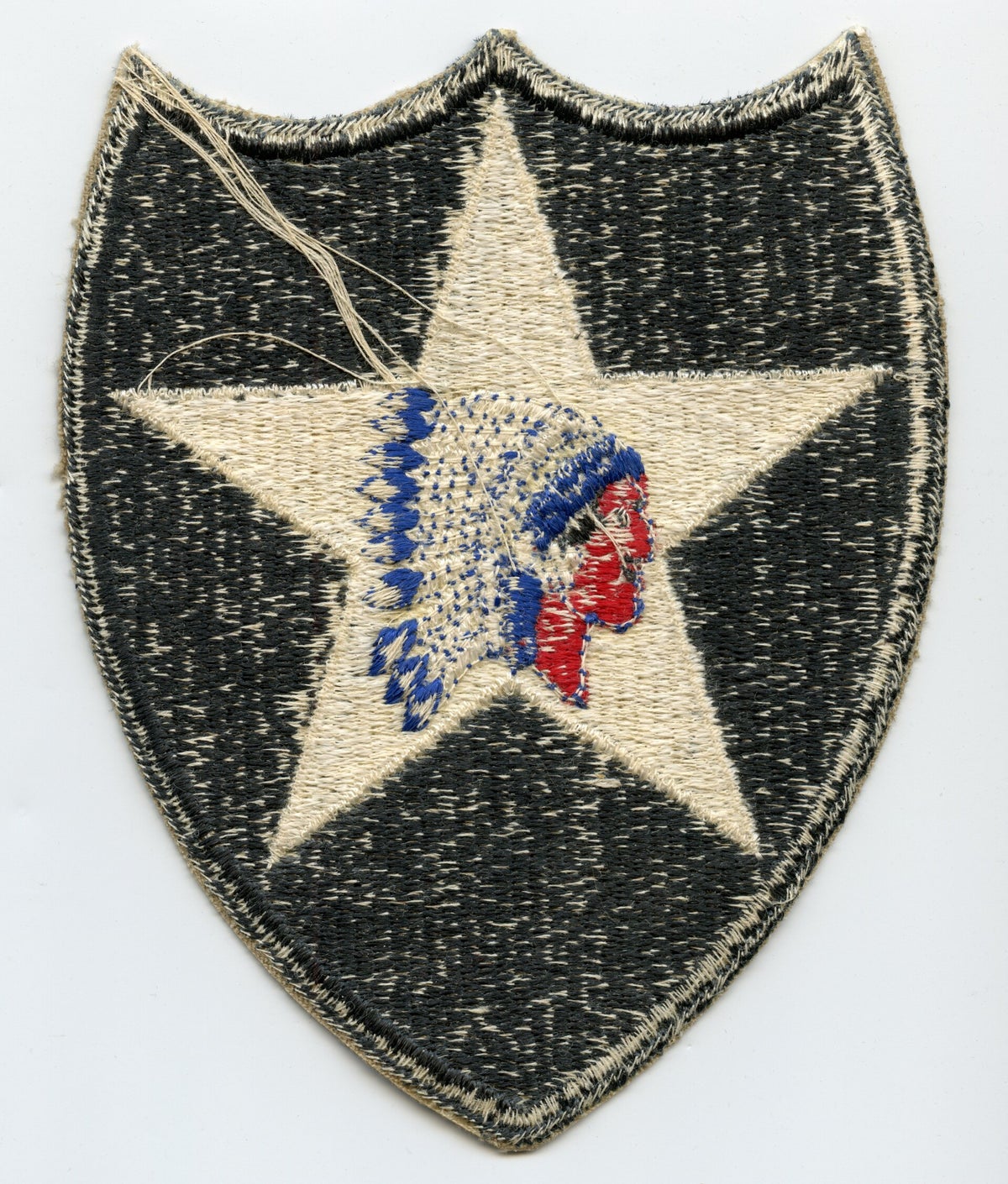 WW2 2nd Infantry Division Patch | Chasing Militaria