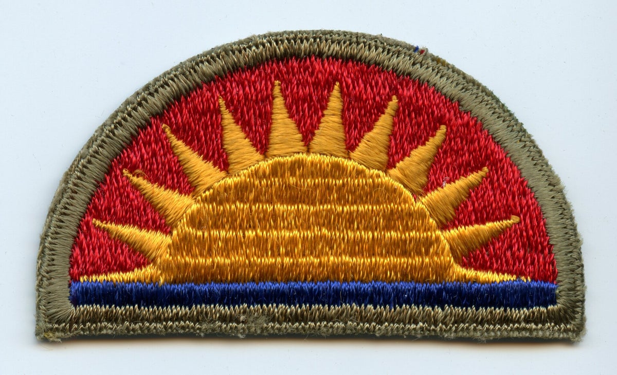 WW2 41st Infantry Division Patch (Greenback) | Chasing Militaria