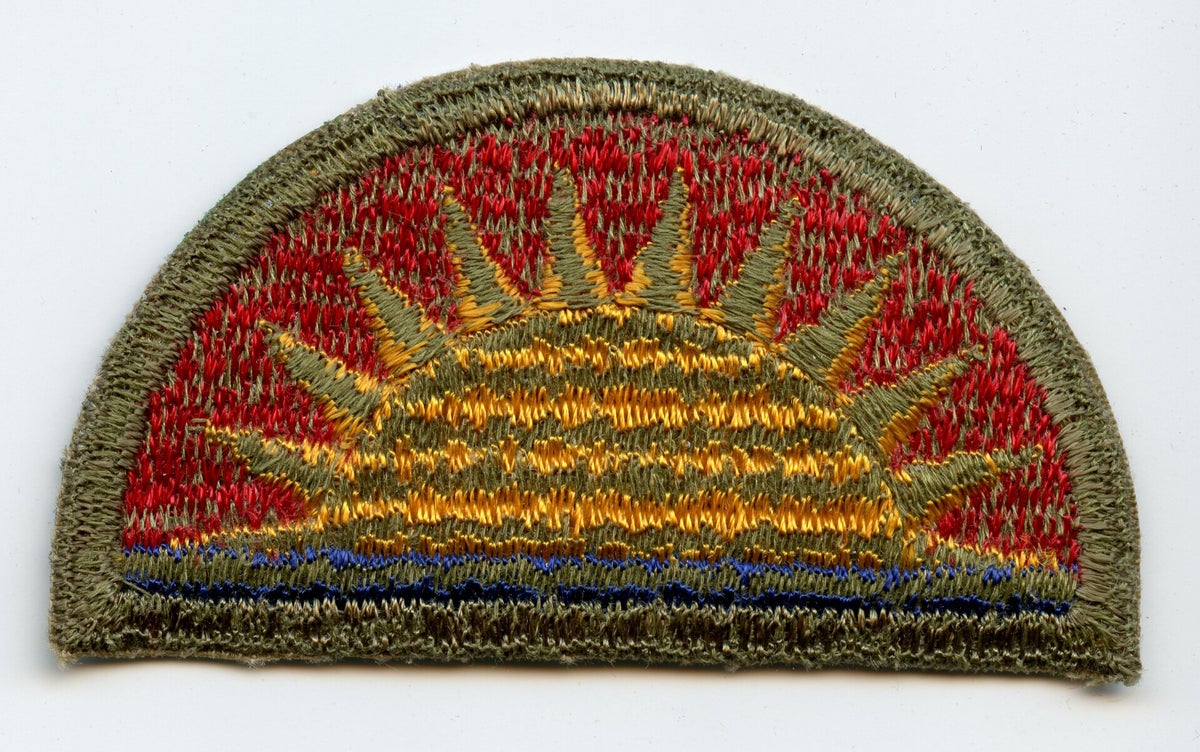 WW2 41st Infantry Division Patch (Greenback) | Chasing Militaria