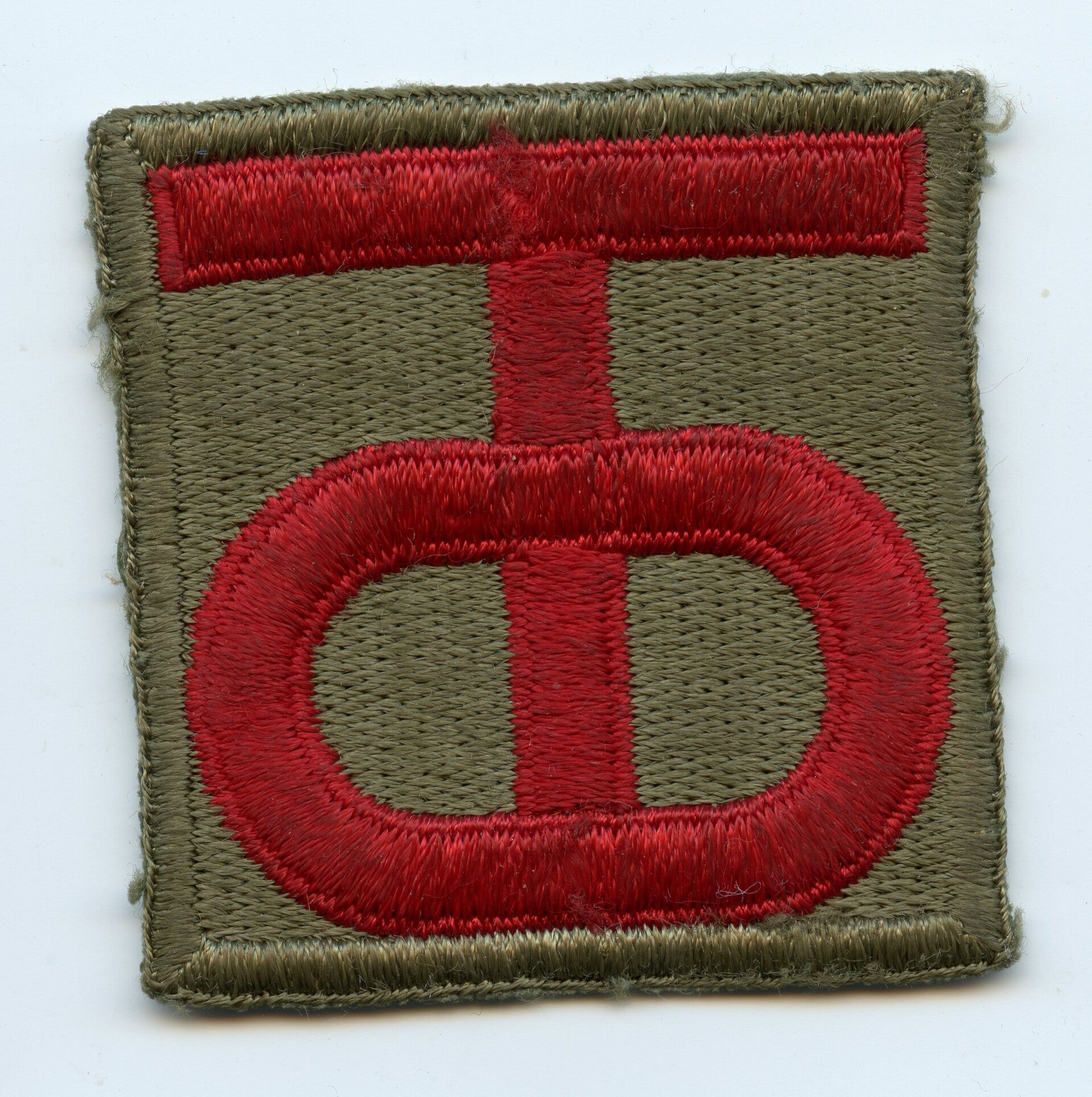 WW2 90th Infantry Division Patch | Chasing Militaria