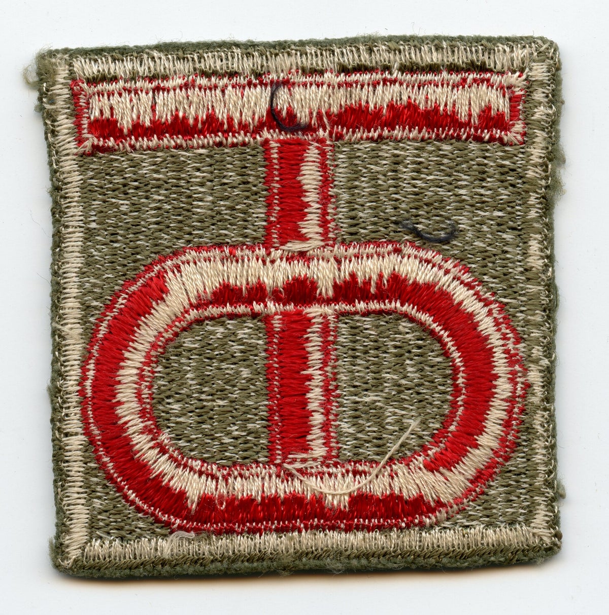 WW2 90th Infantry Division Patch | Chasing Militaria