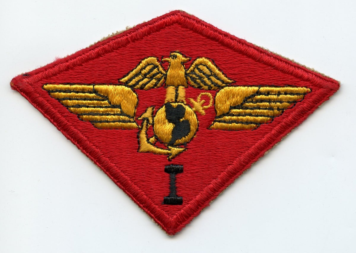 WW2 1st Marine Air Wing Patch | Chasing Militaria