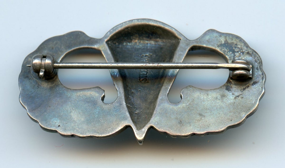 WW2 Sterling Silver Jump Wing | Chasing Militaria