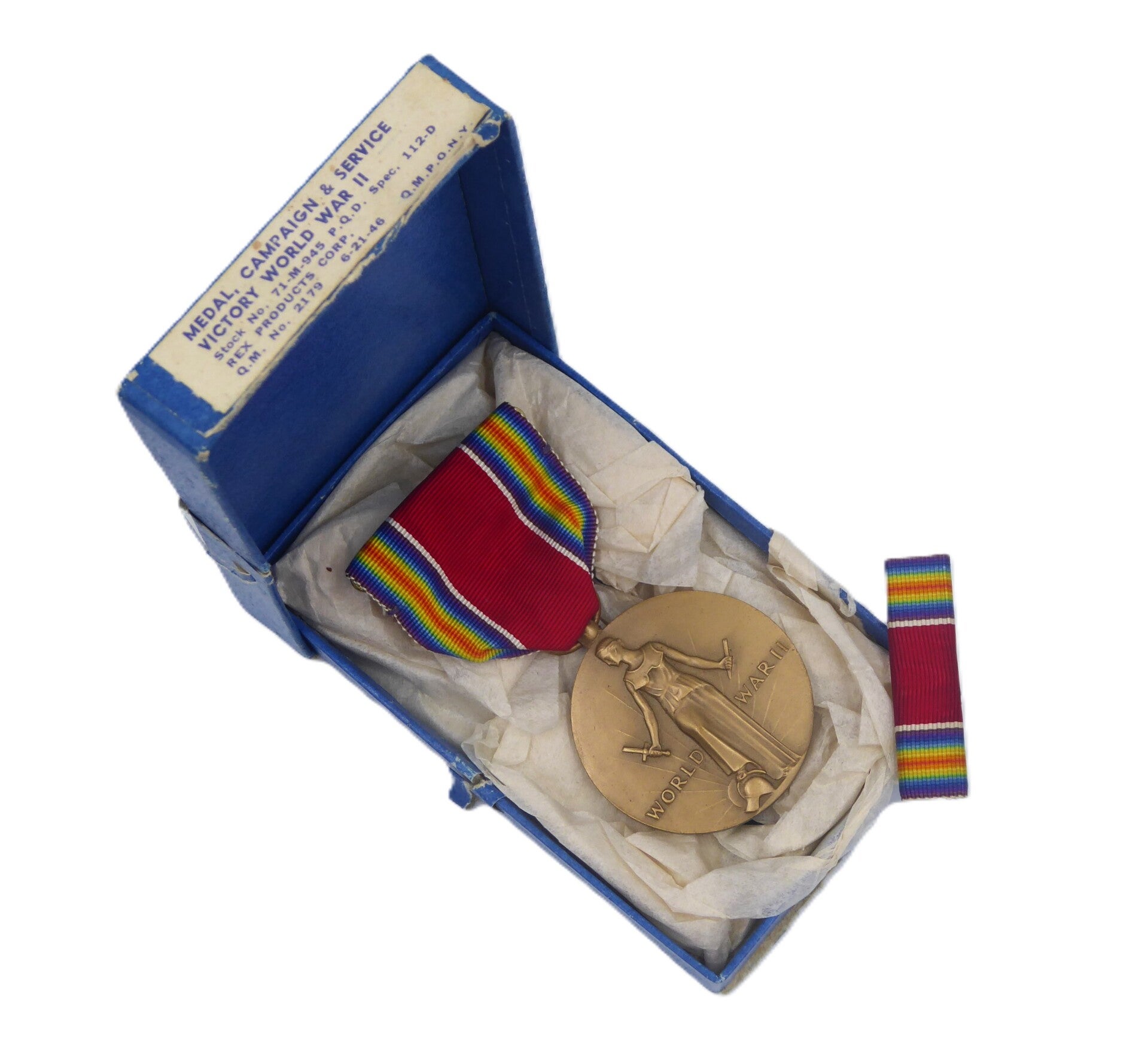 WW2 Cased Victory Medal | Chasing Militaria
