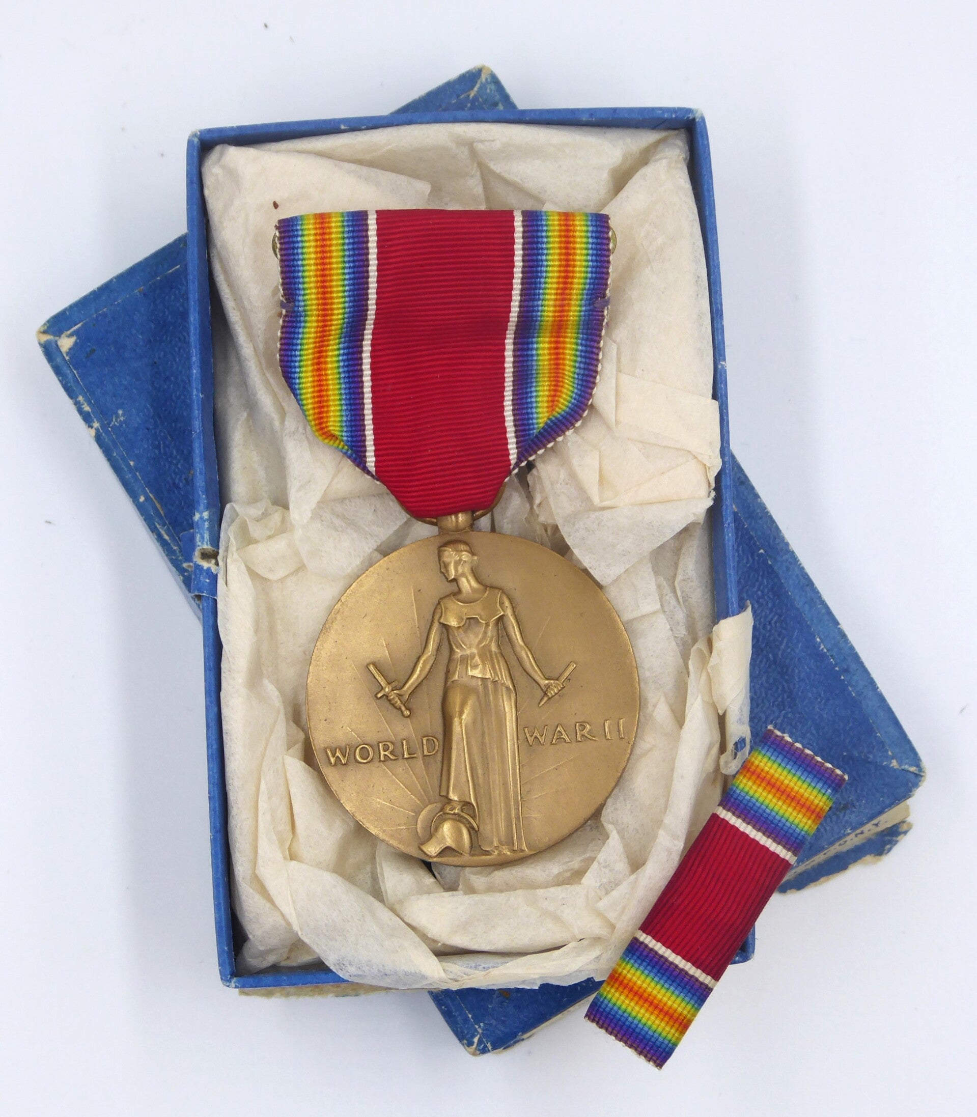 WW2 Cased Victory Medal | Chasing Militaria
