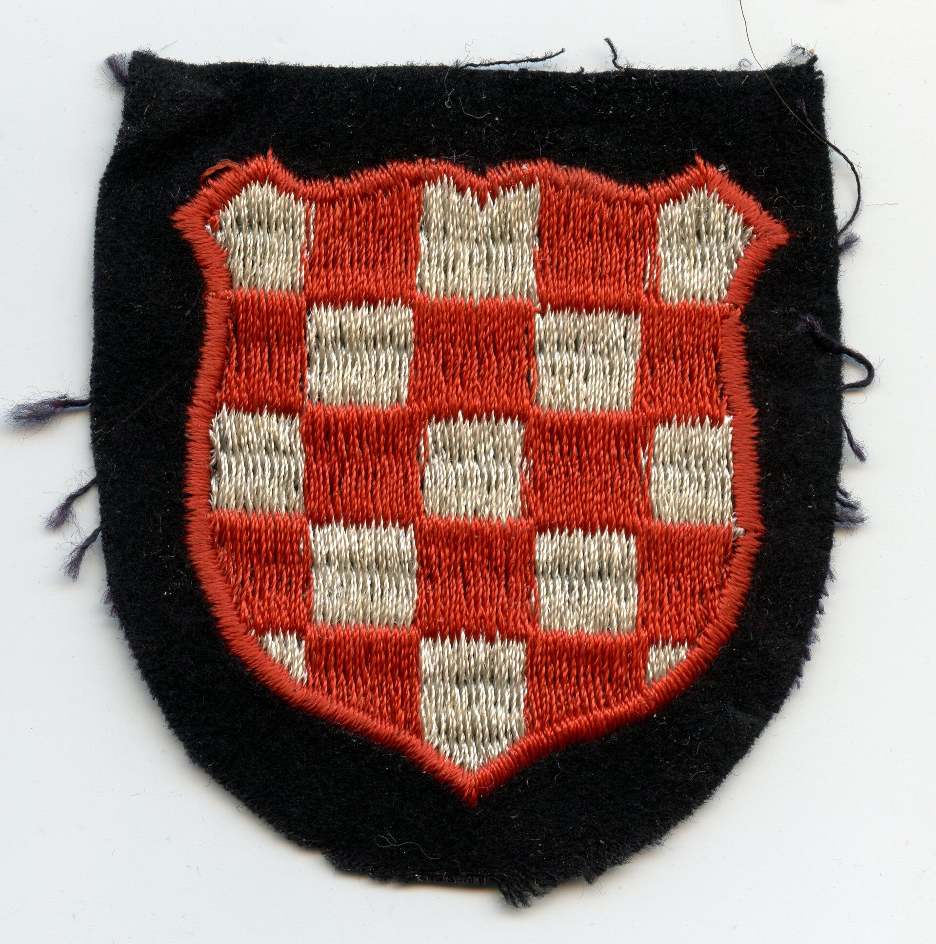 Waffen-SS Croatian Volunteer Shield | Chasing Militaria