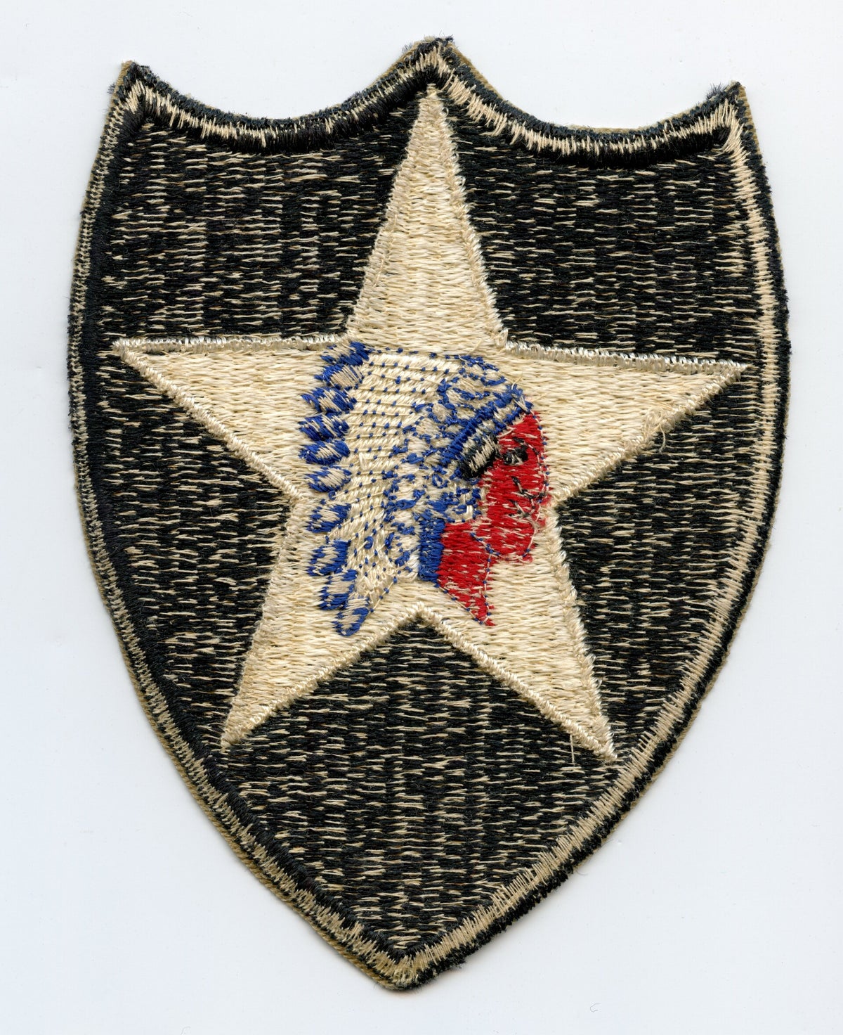 WW2 2nd Infantry Division Patch | Chasing Militaria