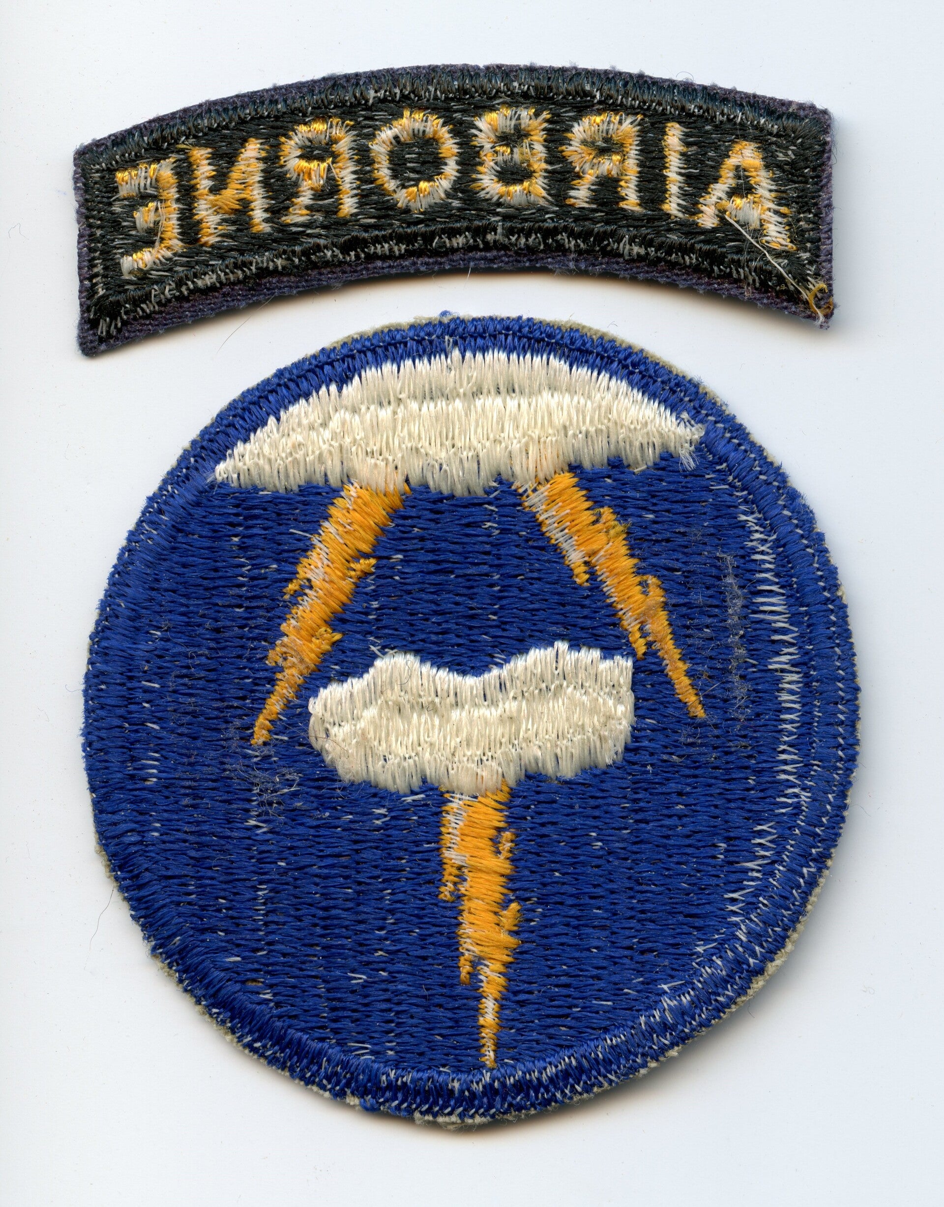 WW2 21st Airborne Division Patch (Phantom/Ghost Division) | Chasing ...