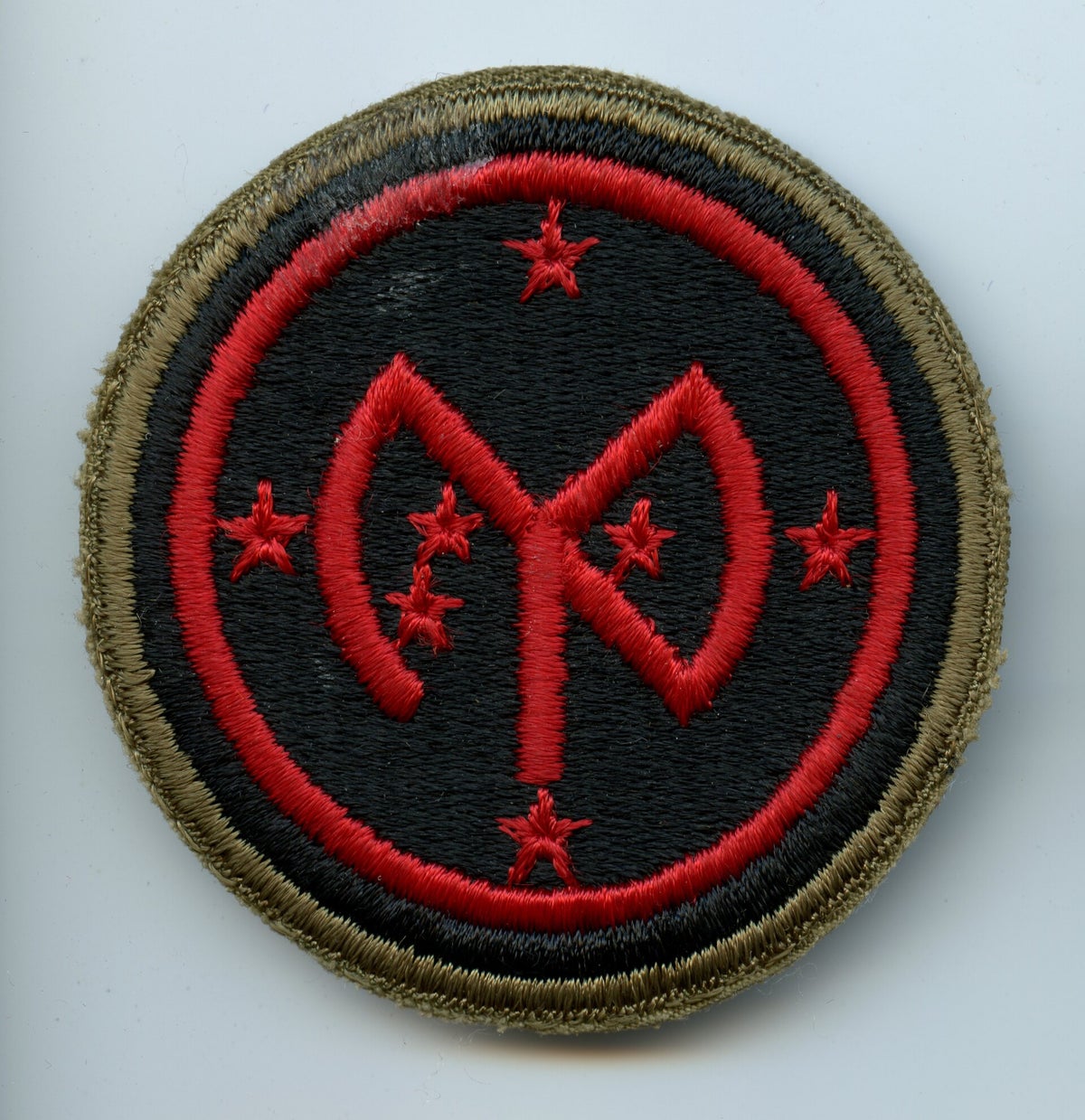 WW2 27th Infantry Division Patch (Greenback) | Chasing Militaria