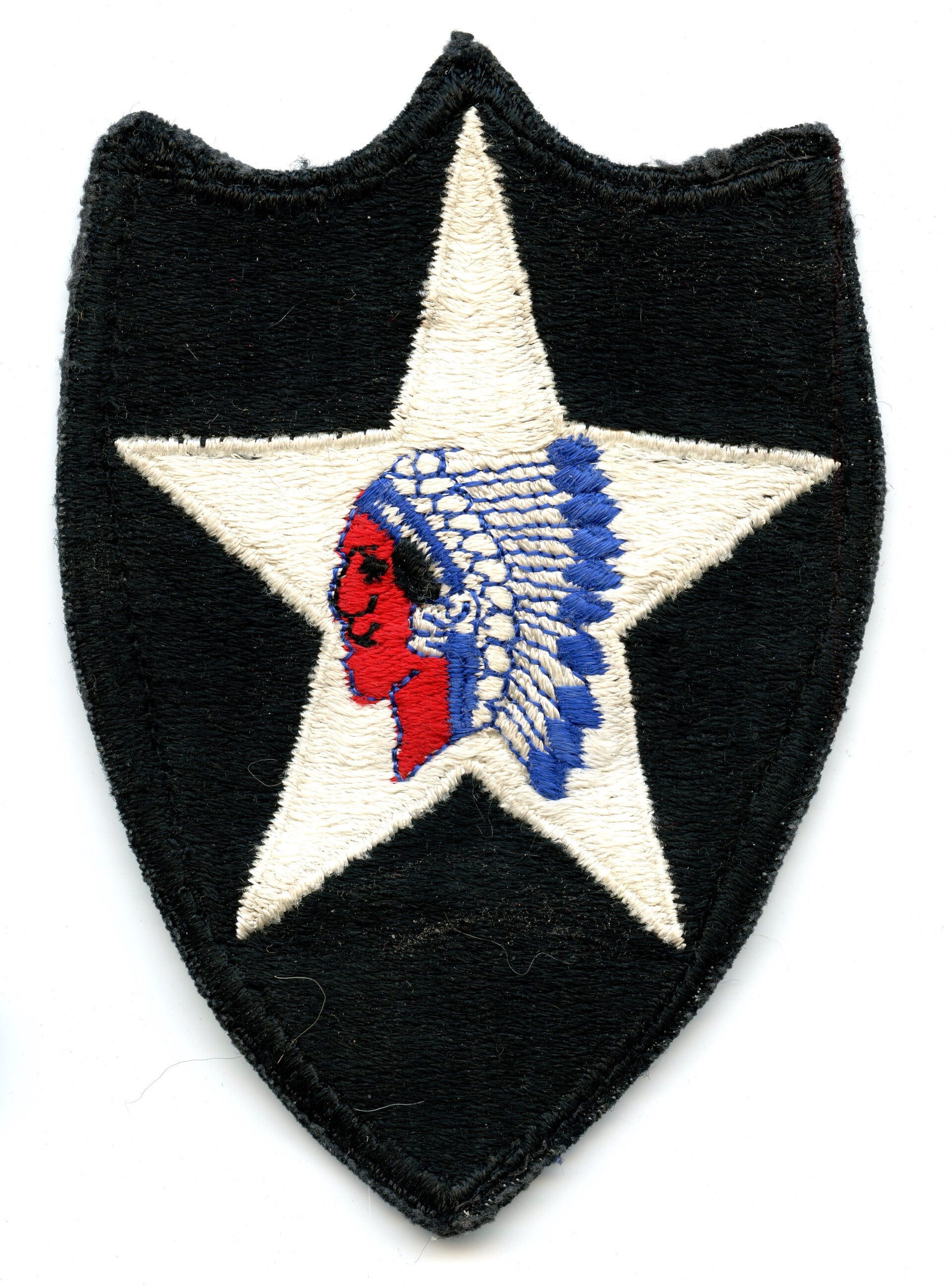 WW2 2nd Infantry Division Patch | Chasing Militaria