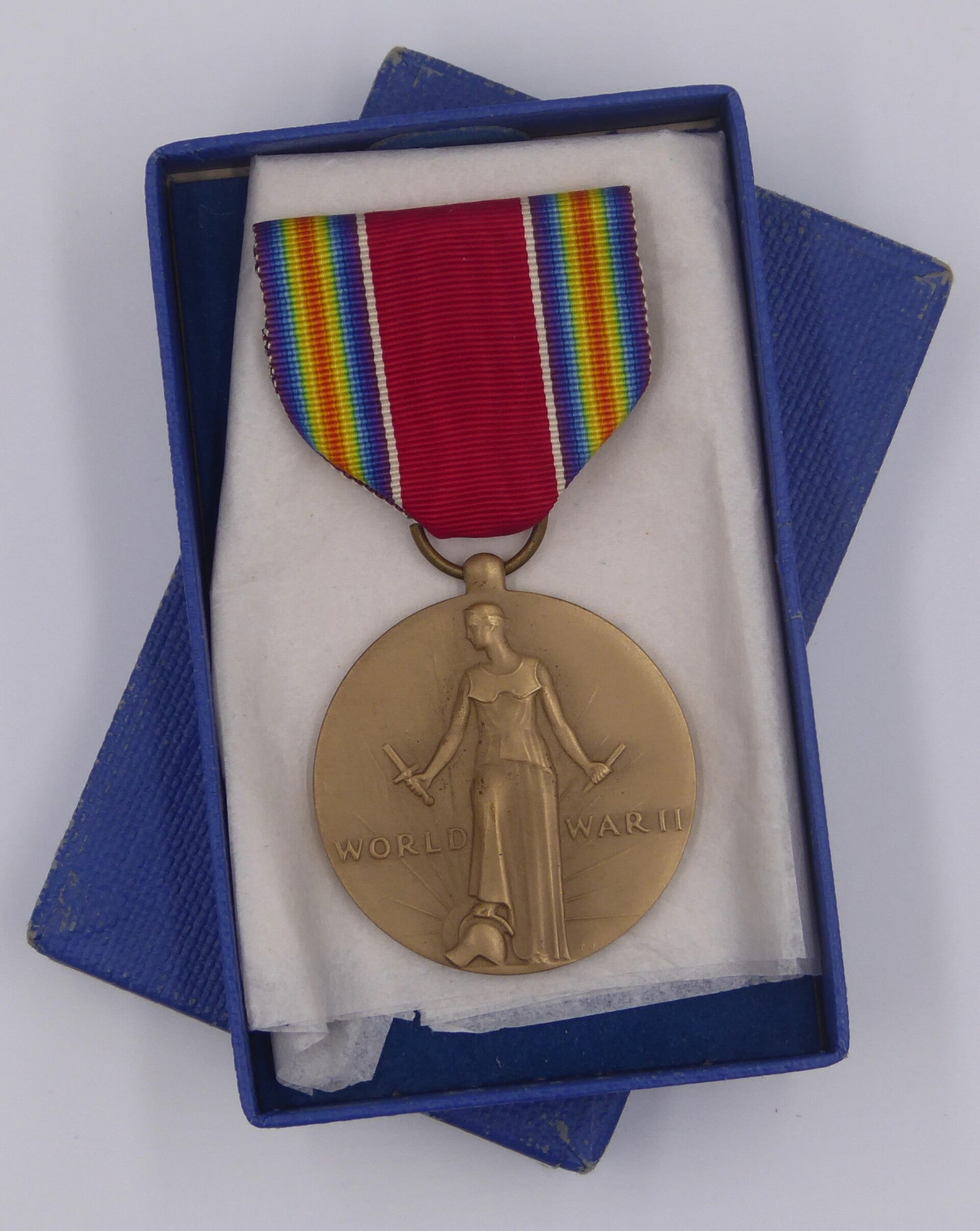 WW2 Cased Victory Medal | Chasing Militaria