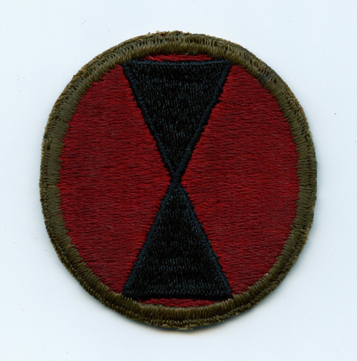 WW2 7th Infantry Division Patch | Chasing Militaria