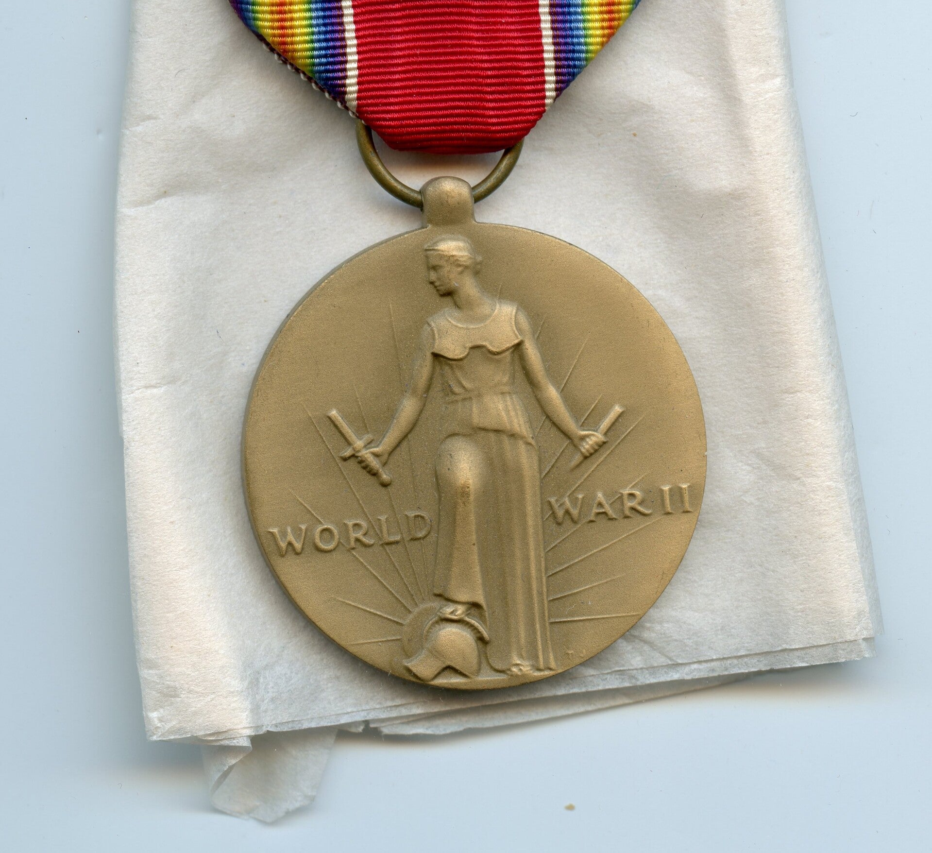 WW2 Cased Victory Medal | Chasing Militaria