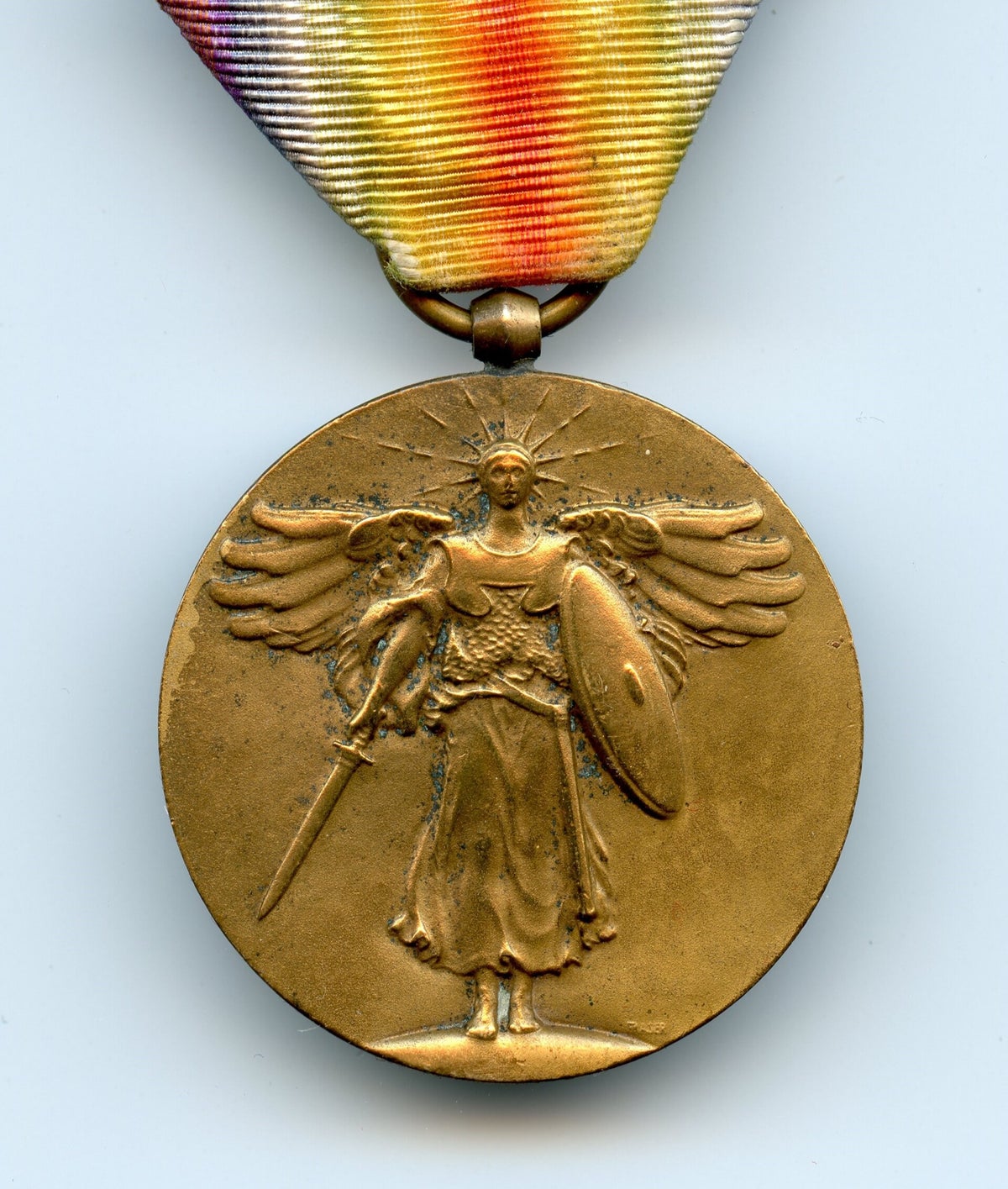 WW1 Victory Medal with "St. Mihiel/Meuse-Argonne/Defensive Sector" Bars ...