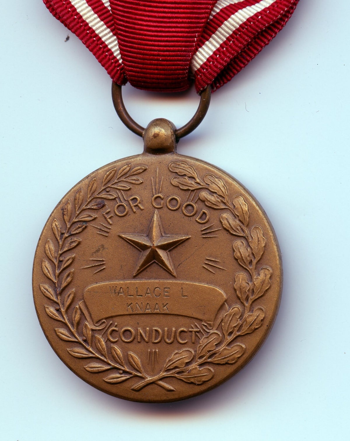 WW2 Named Good Conduct Medal | Chasing Militaria