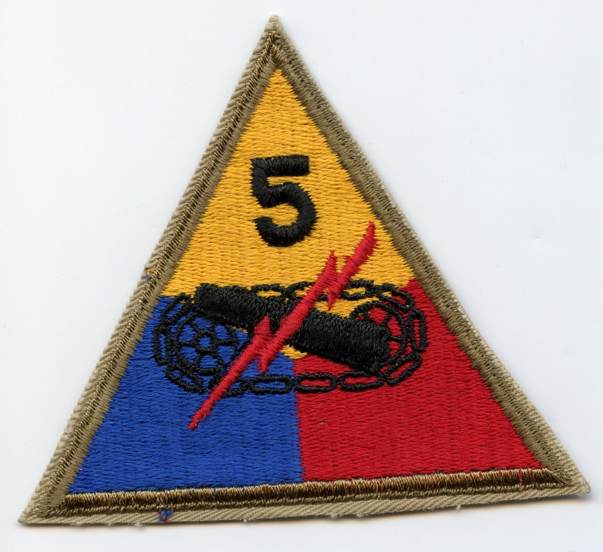 WW2 5th Armored Division Patch | Chasing Militaria