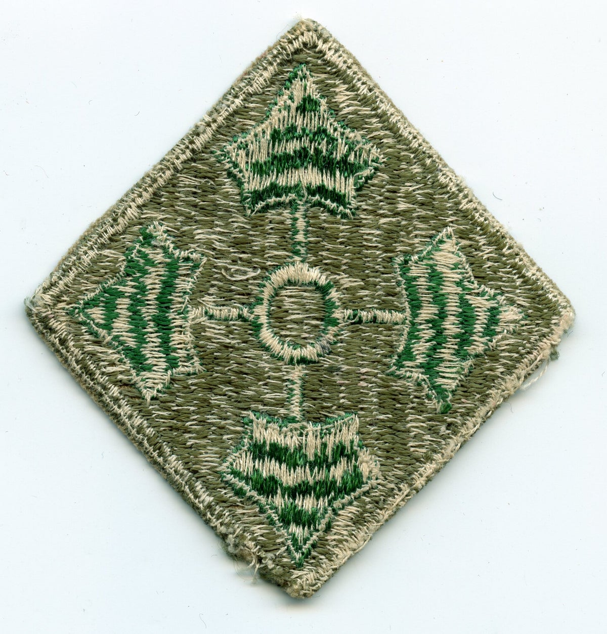 WW2 4th Infantry Division Patch | Chasing Militaria